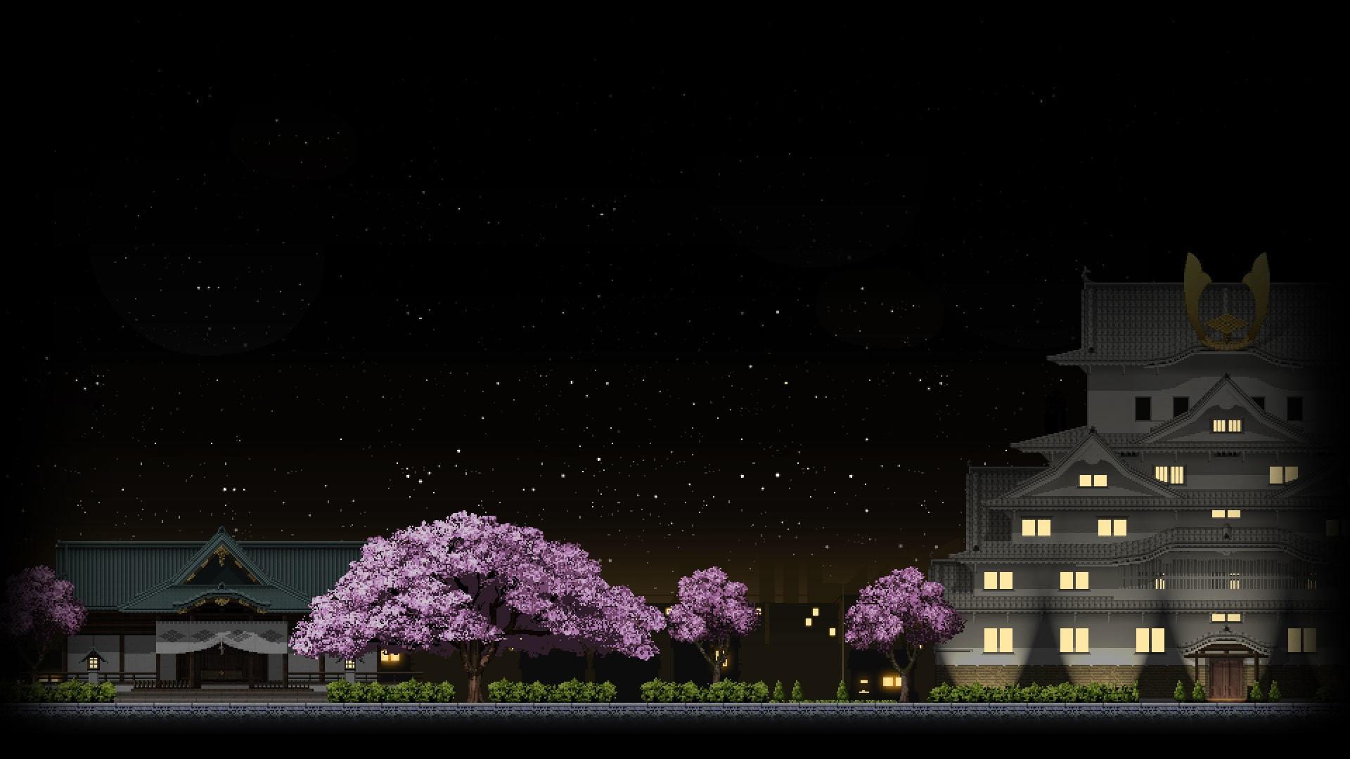 Sakura Night Wallpapers - Top Free Sakura Night Backgrounds ...