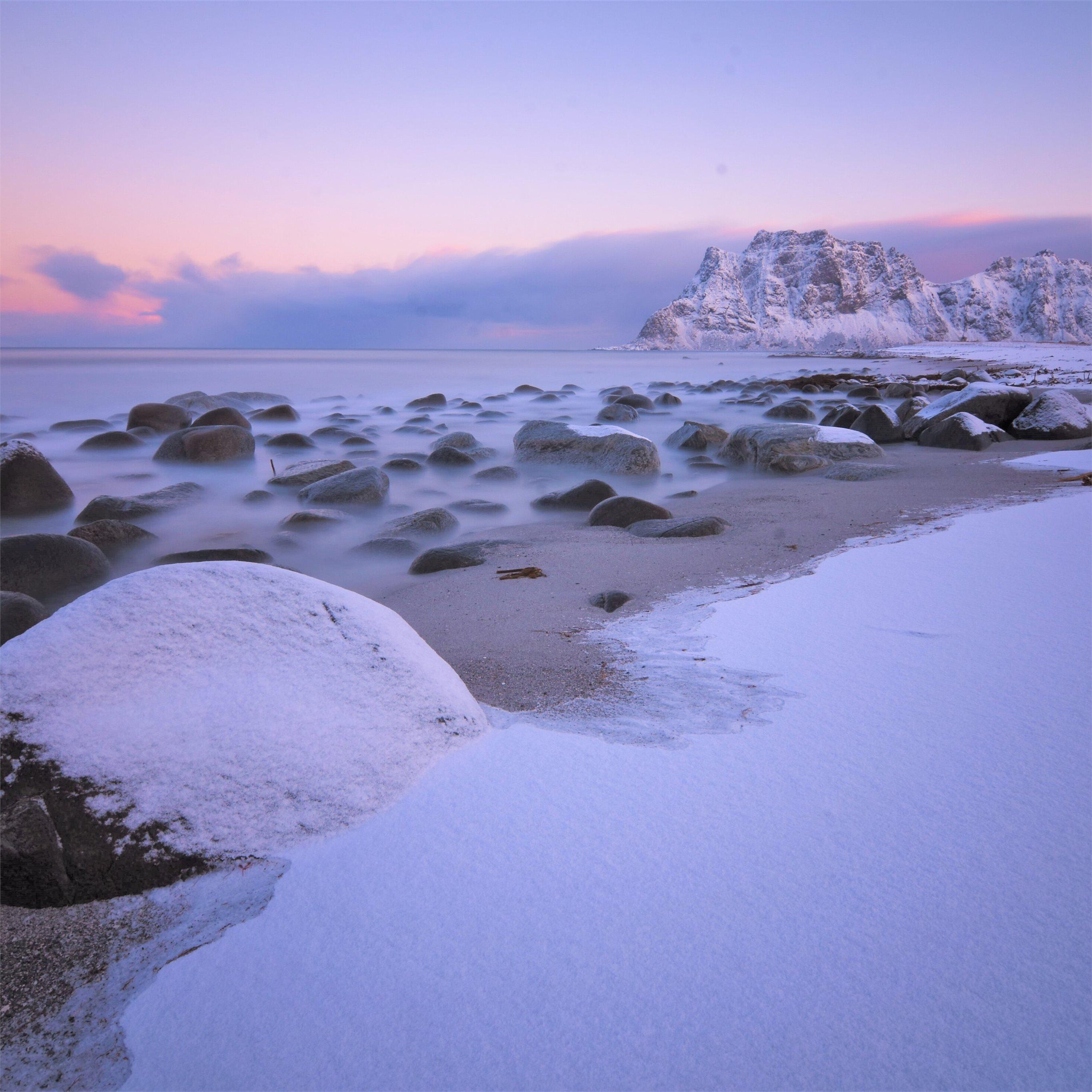 Snowy Beach Wallpapers - Top Free Snowy Beach Backgrounds - WallpaperAccess