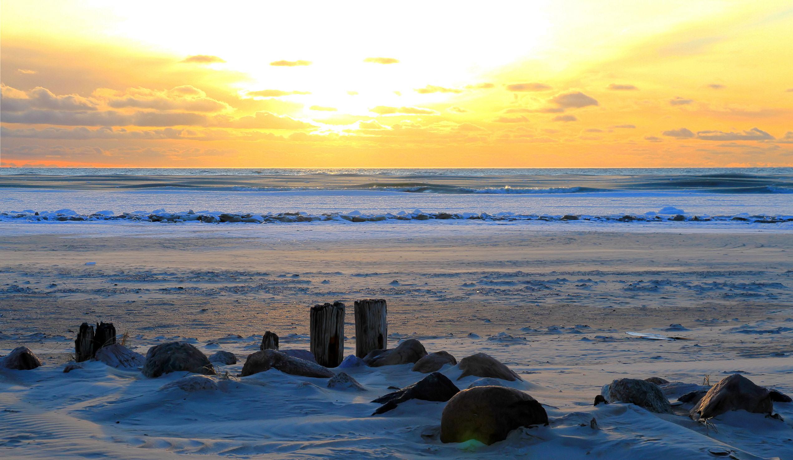 Snowy Beach Wallpapers - Top Free Snowy Beach Backgrounds - WallpaperAccess