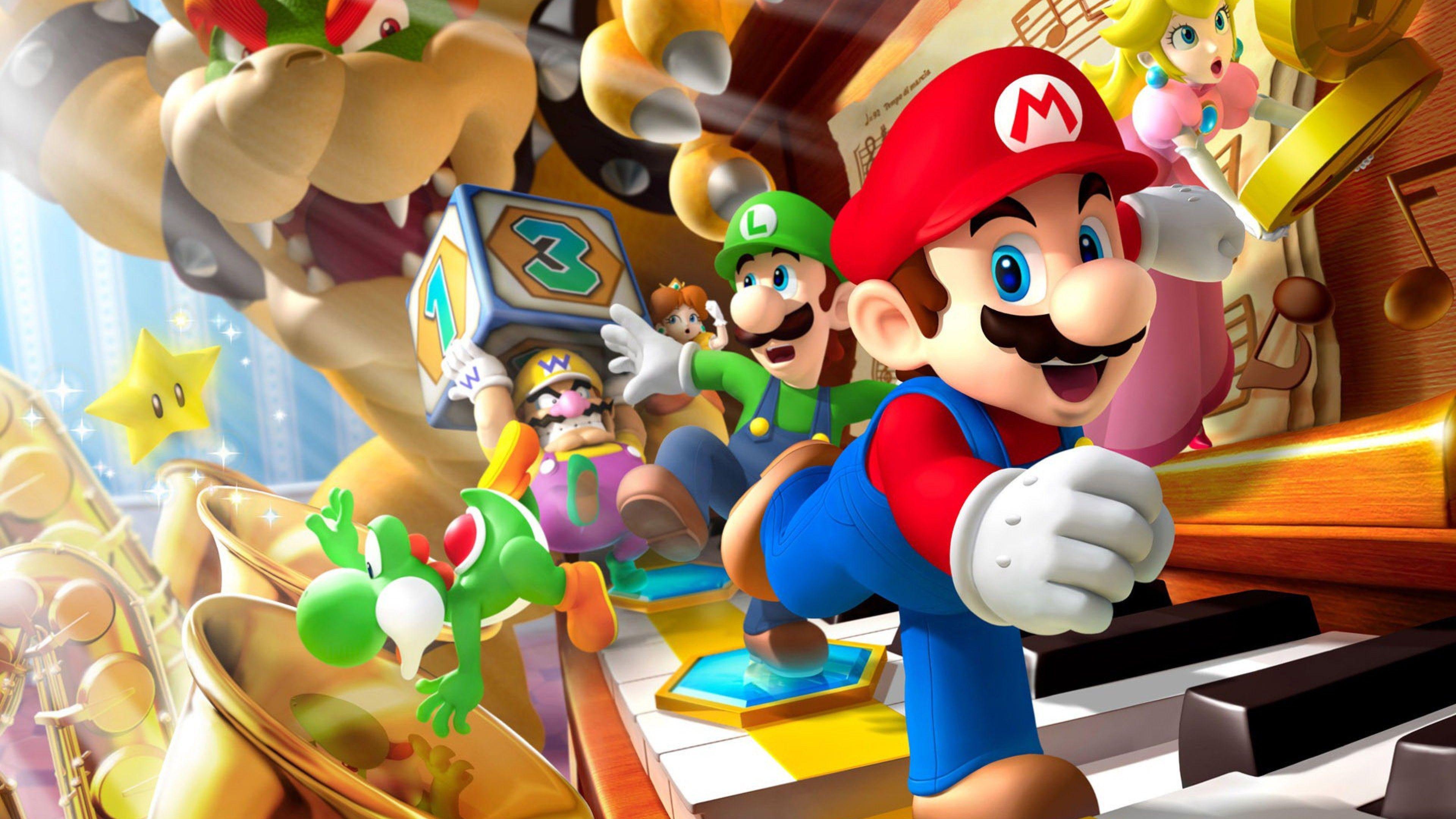 Mario 4K Wallpapers - Top Free Mario 4K Backgrounds - WallpaperAccess