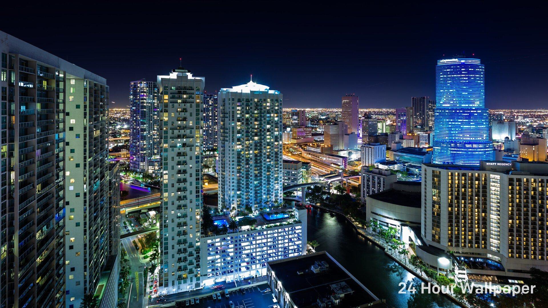 Downtown Miami Wallpapers - Top Free Downtown Miami Backgrounds ...