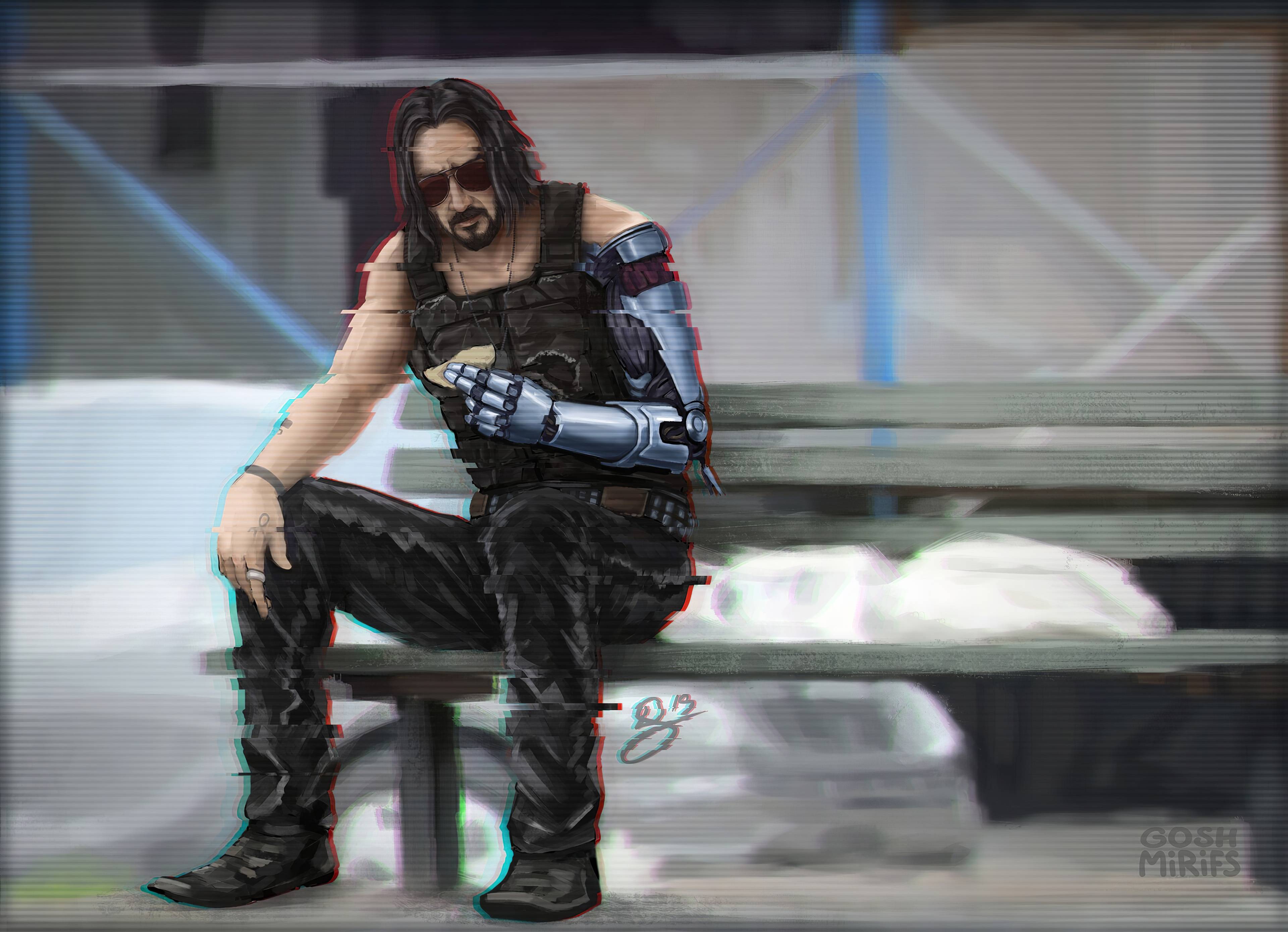 Cyberpunk 2077 Keanu Wallpapers - Top Free Cyberpunk 2077 Keanu ...