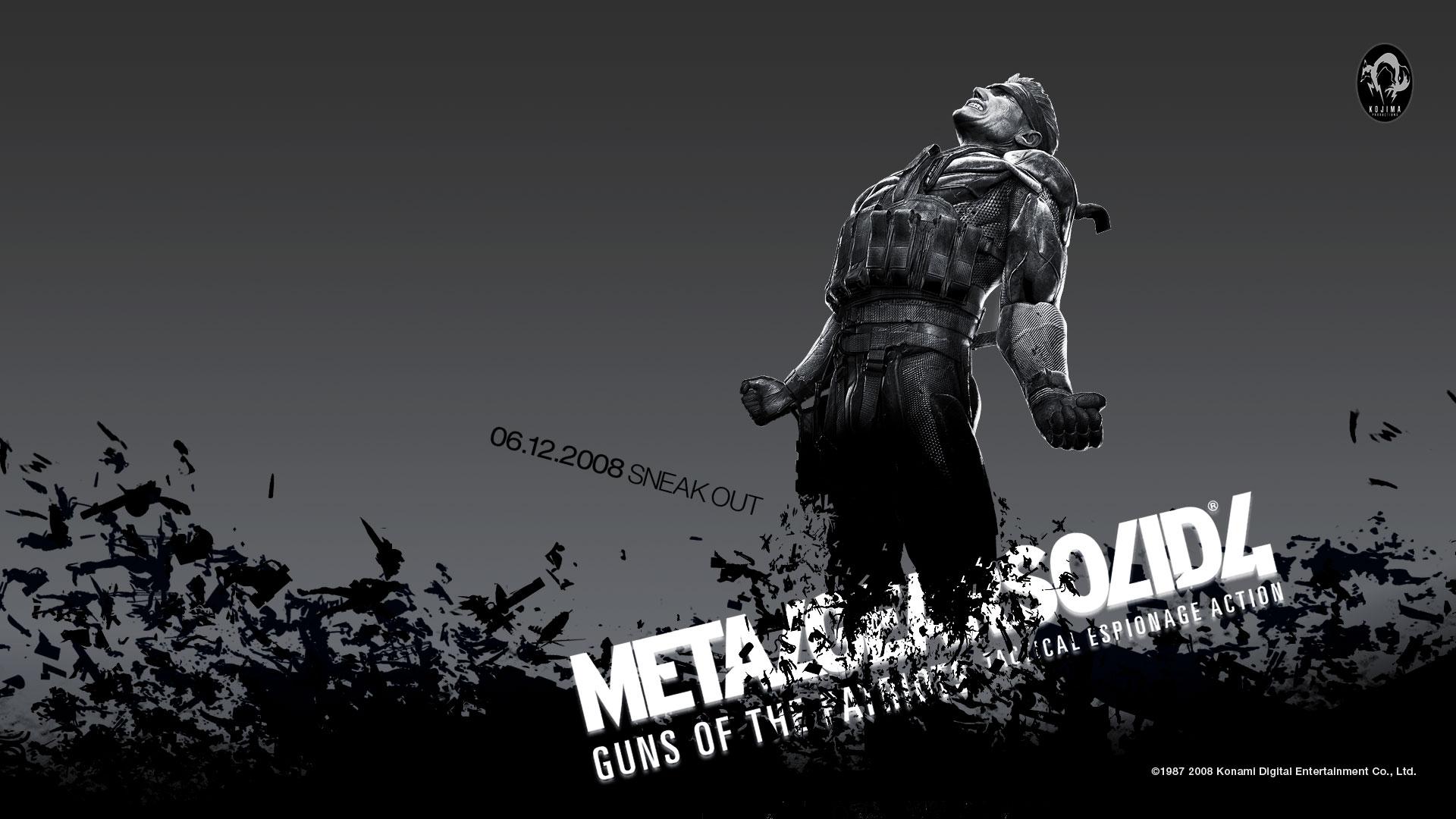 MGS4 Wallpapers - Top Free MGS4 Backgrounds - WallpaperAccess
