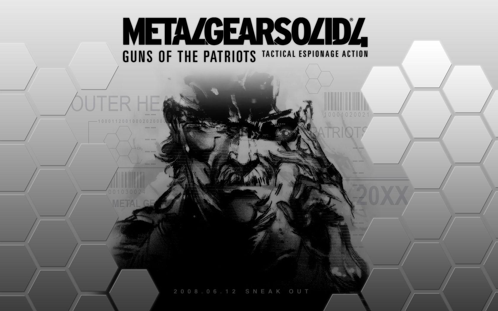 MGS4 Wallpapers - Top Free MGS4 Backgrounds - WallpaperAccess