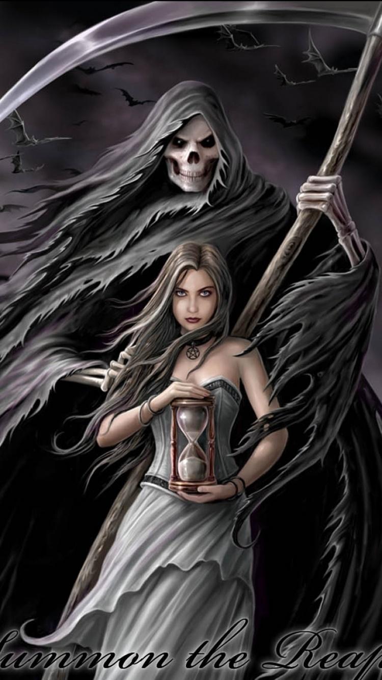 Grim Reaper iPhone Wallpapers - Top Free Grim Reaper iPhone Backgrounds ...