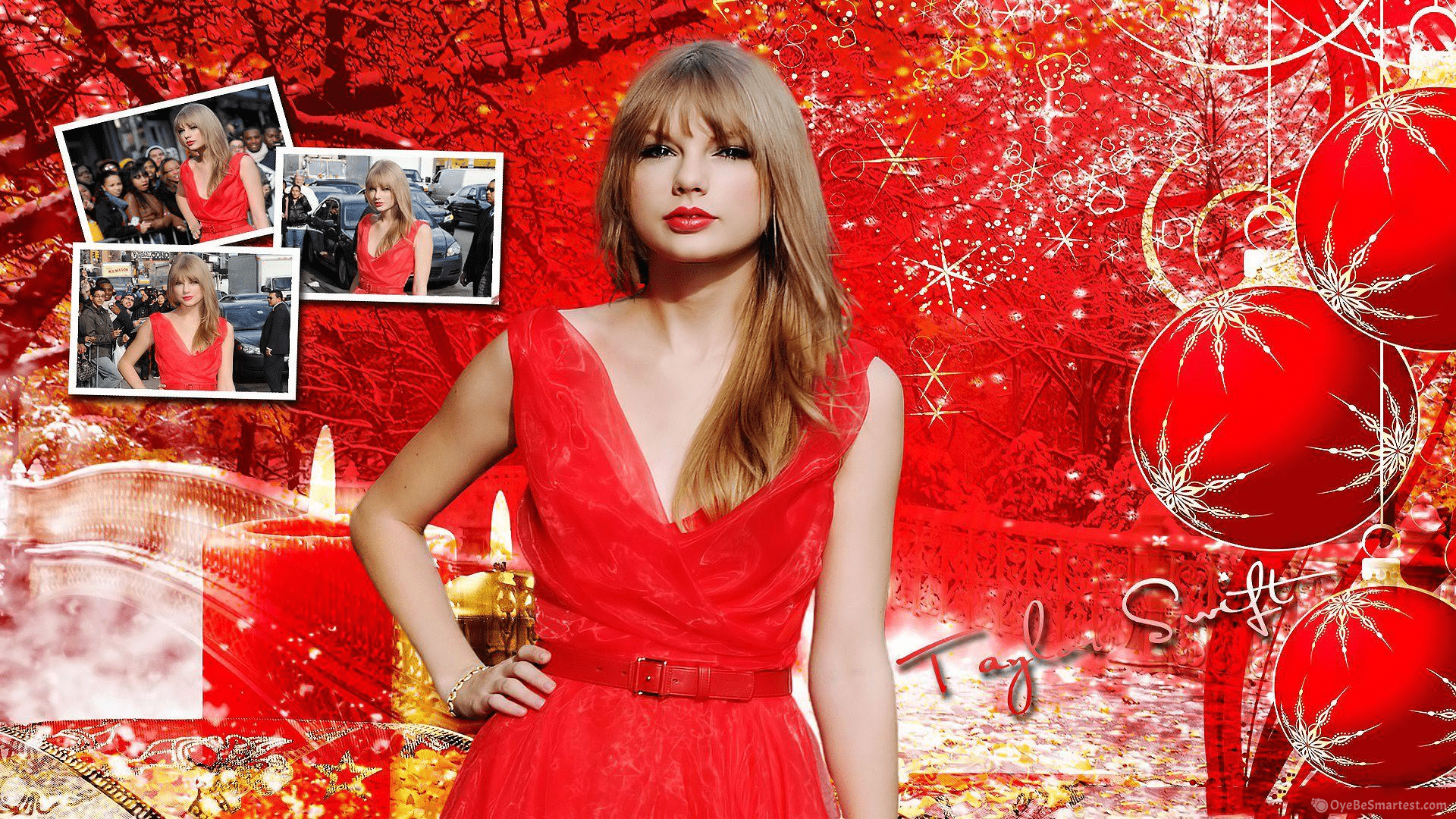 Taylor Swift Christmas Wallpapers - Top Free Taylor Swift Christmas ...