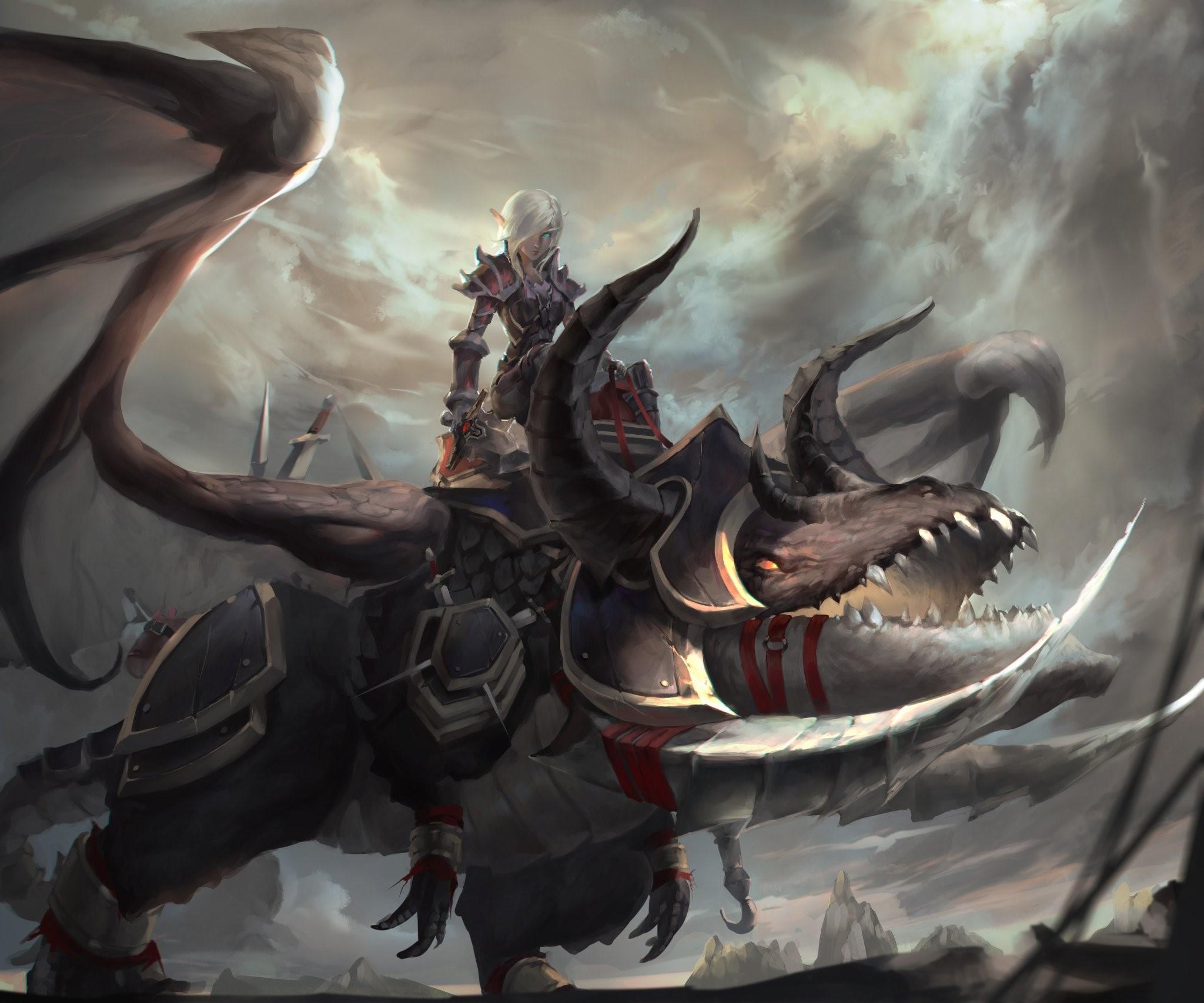 Dragon Elf Wallpapers - Top Free Dragon Elf Backgrounds - WallpaperAccess
