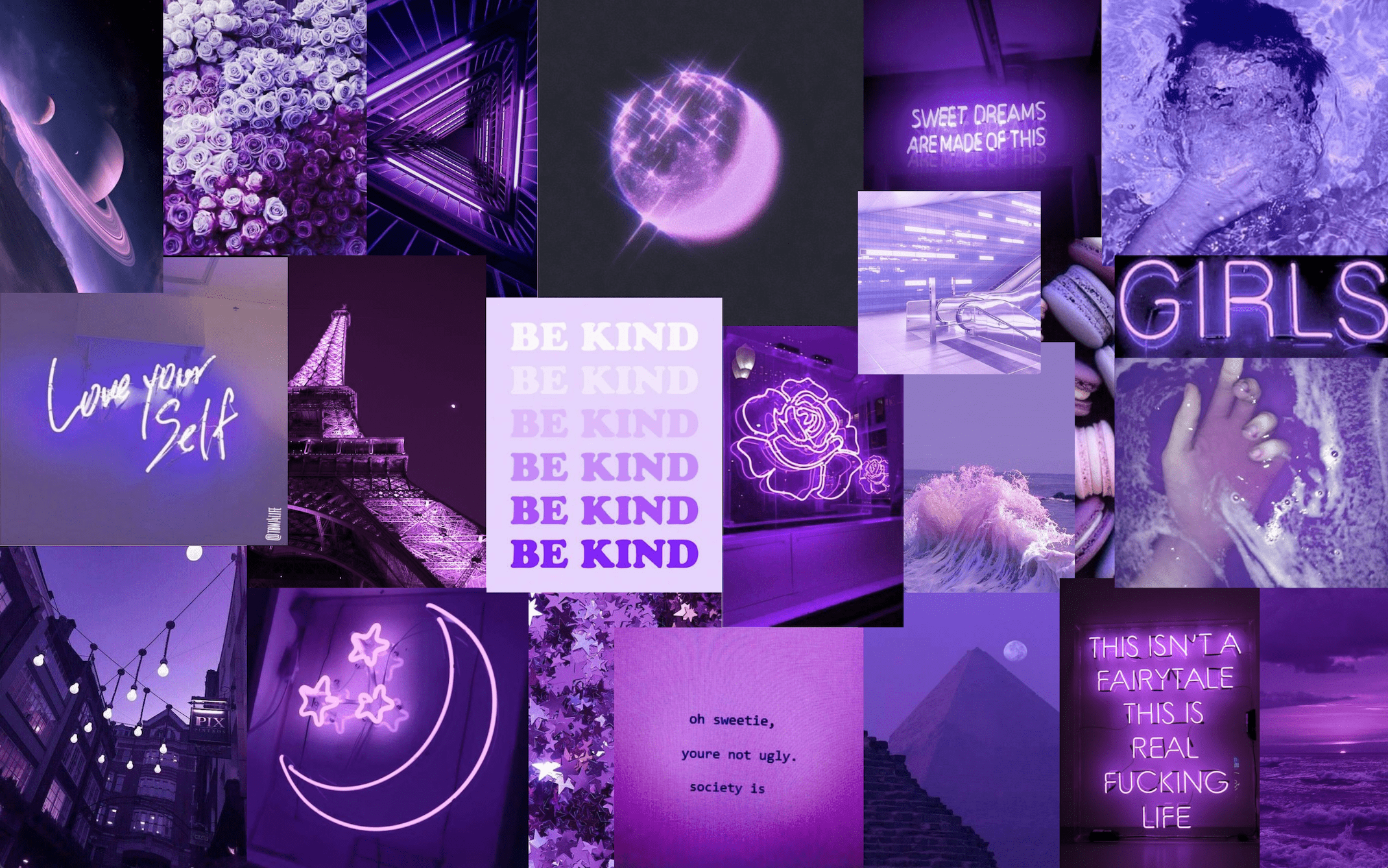 Lilac Collage Wallpapers - Top Free Lilac Collage Backgrounds ...