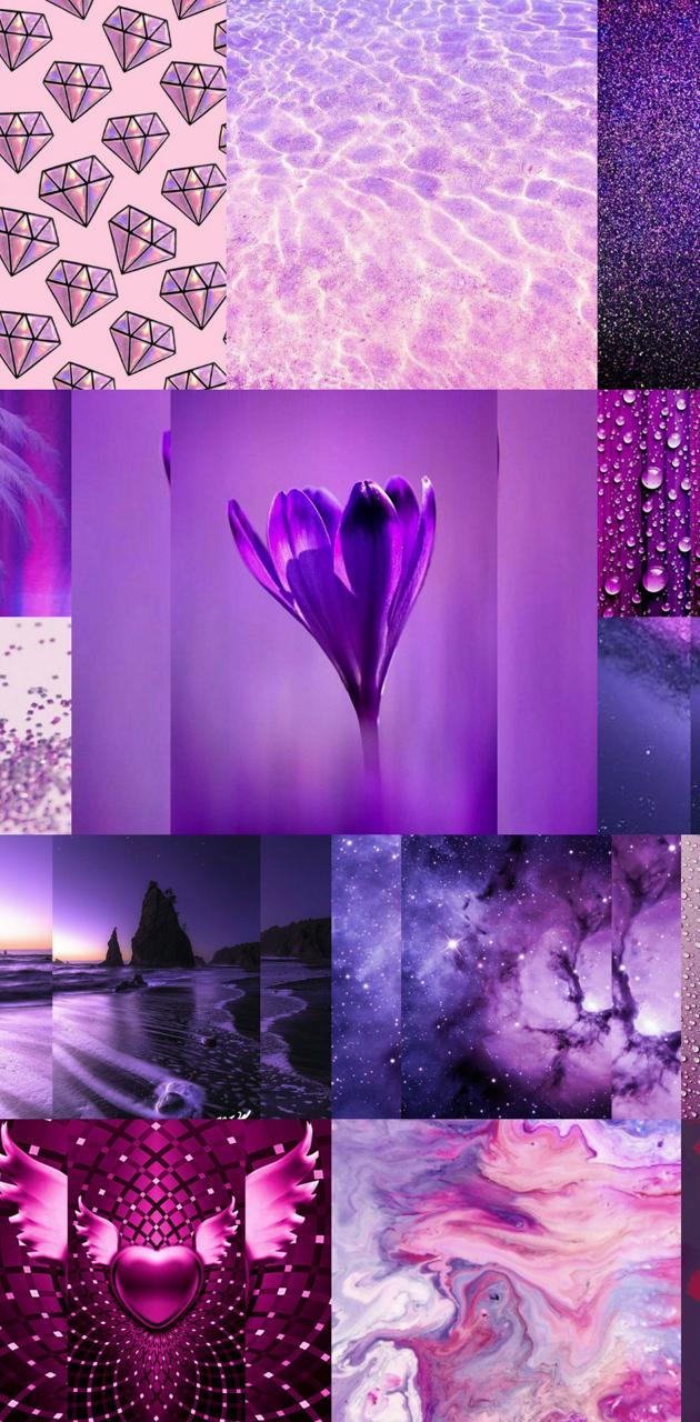 Lilac Collage Wallpapers - Top Free Lilac Collage Backgrounds ...