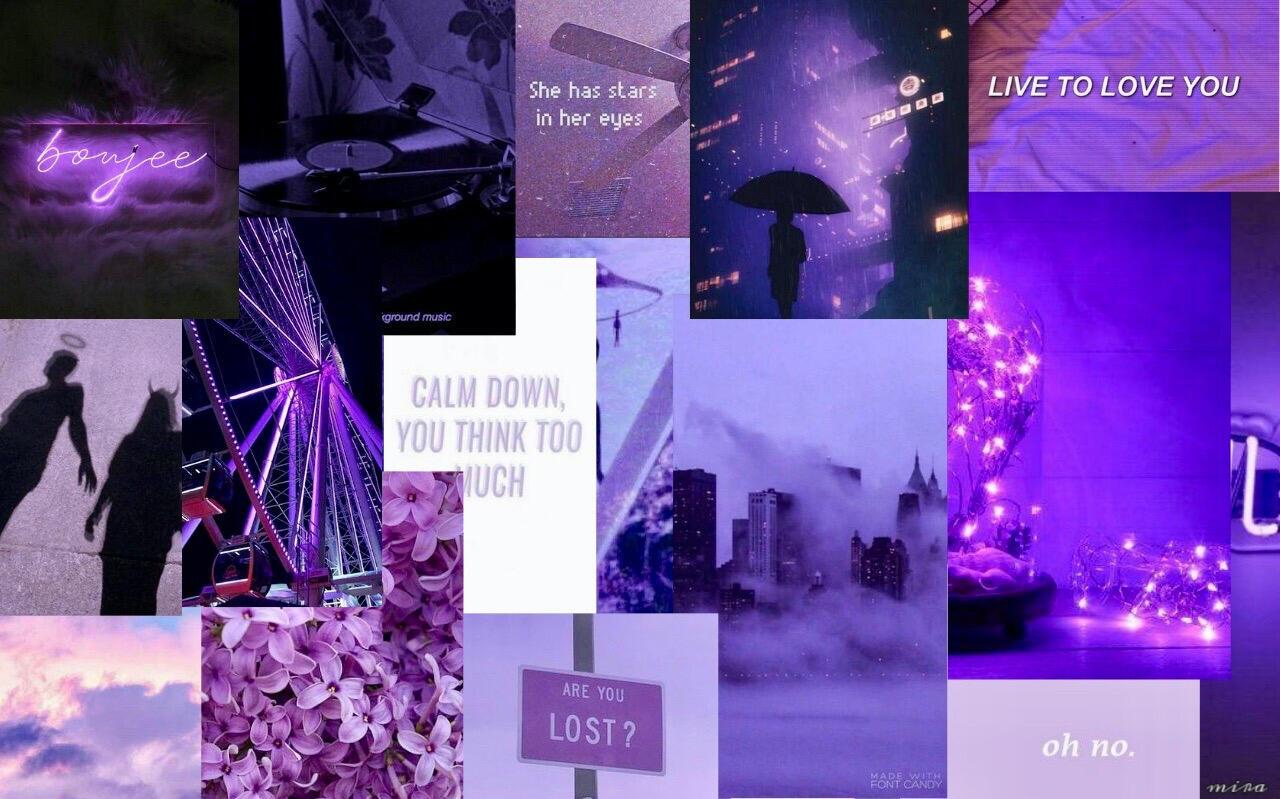 Lilac Collage Wallpapers - Top Free Lilac Collage Backgrounds ...