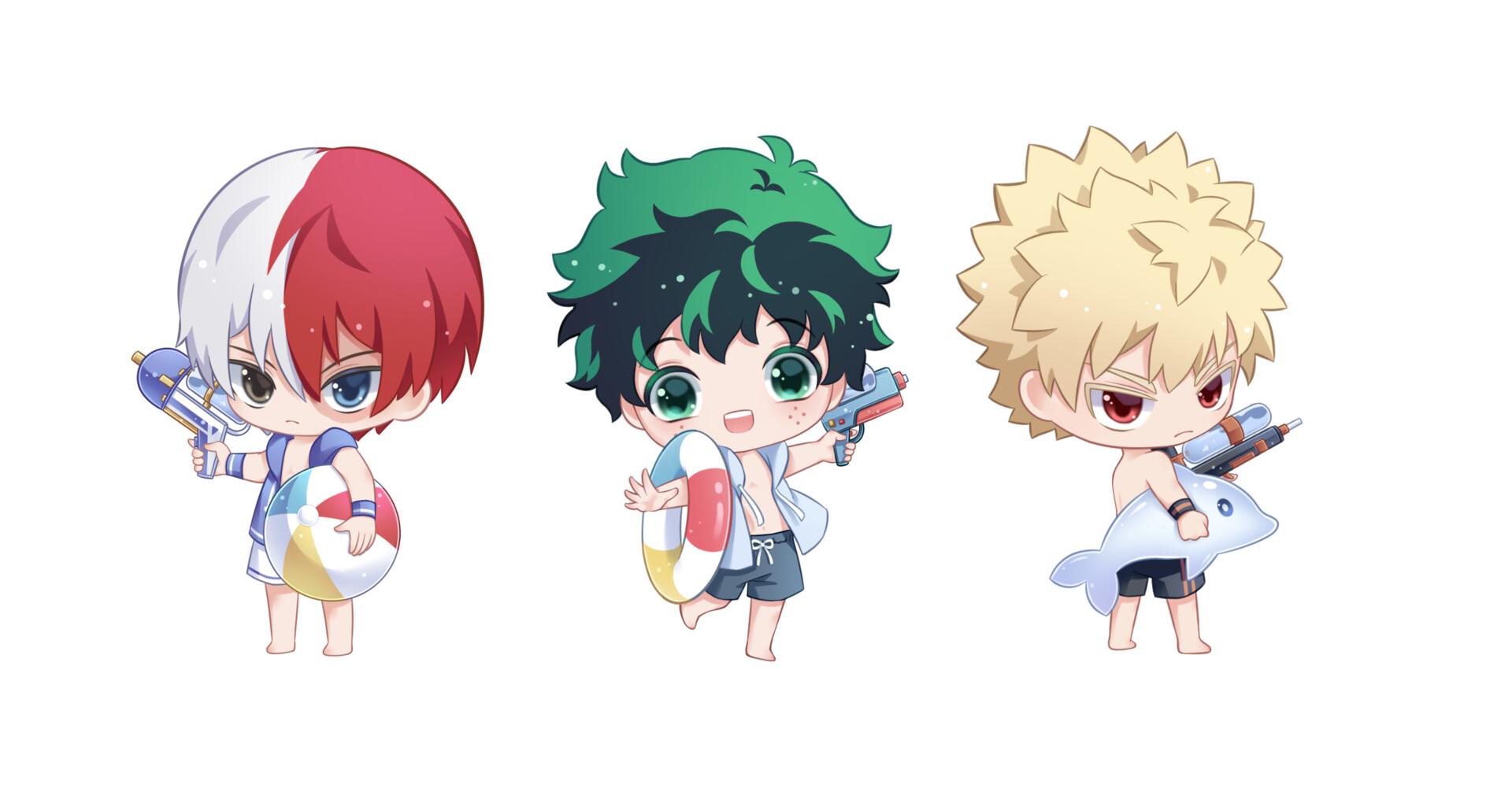 Deku Chibi Wallpapers - Top Free Deku Chibi Backgrounds - WallpaperAccess