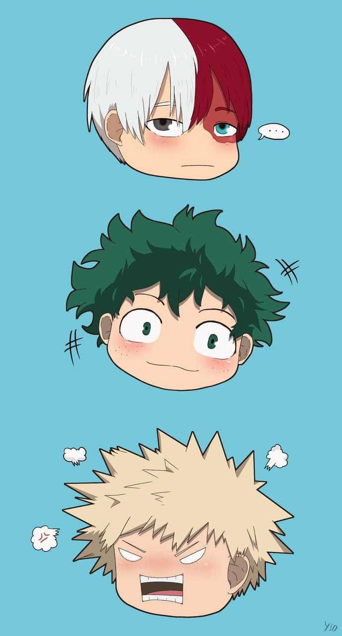 Deku Chibi Wallpapers - Top Free Deku Chibi Backgrounds - WallpaperAccess
