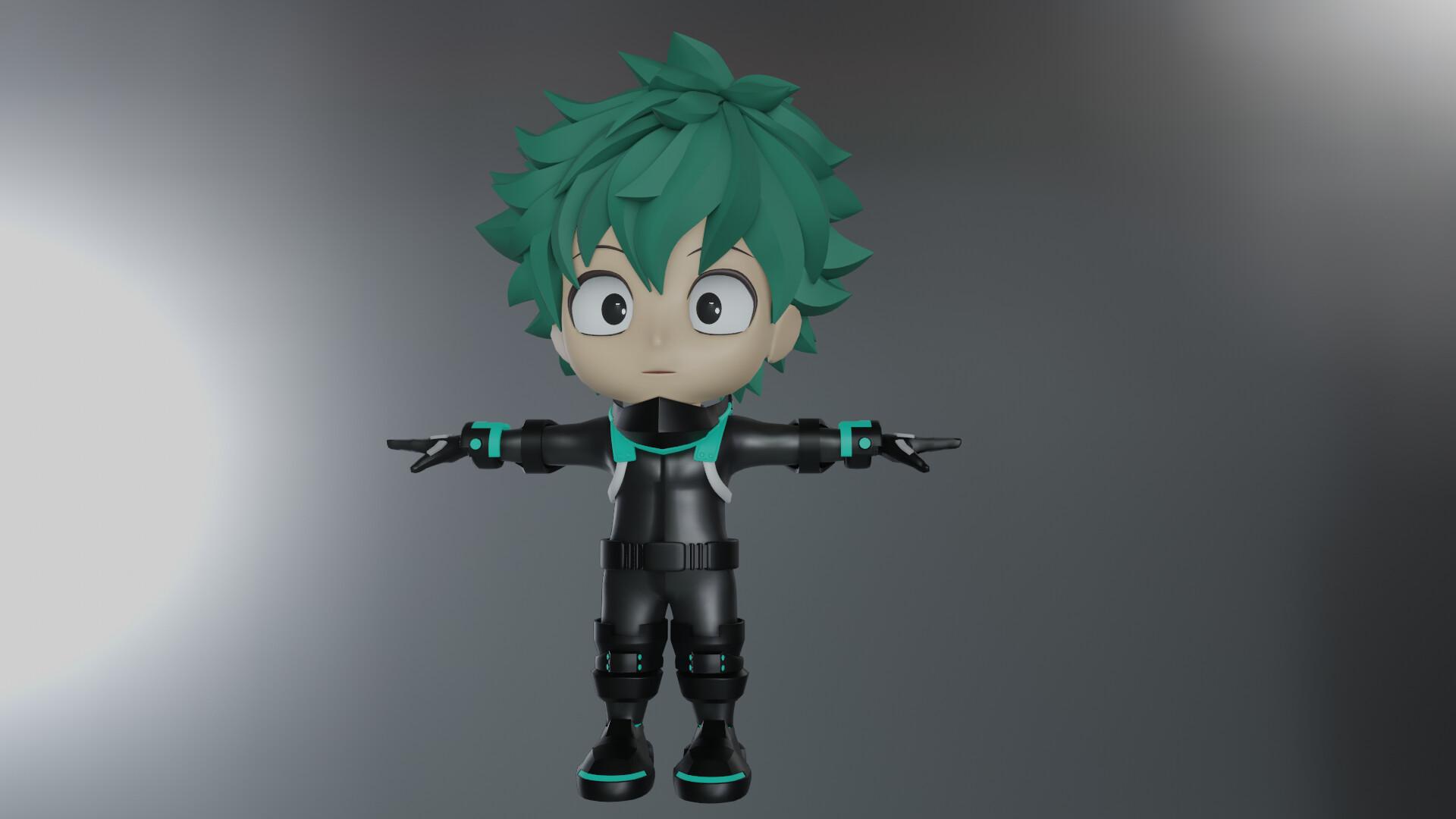 Deku Chibi Wallpapers - Top Free Deku Chibi Backgrounds - WallpaperAccess