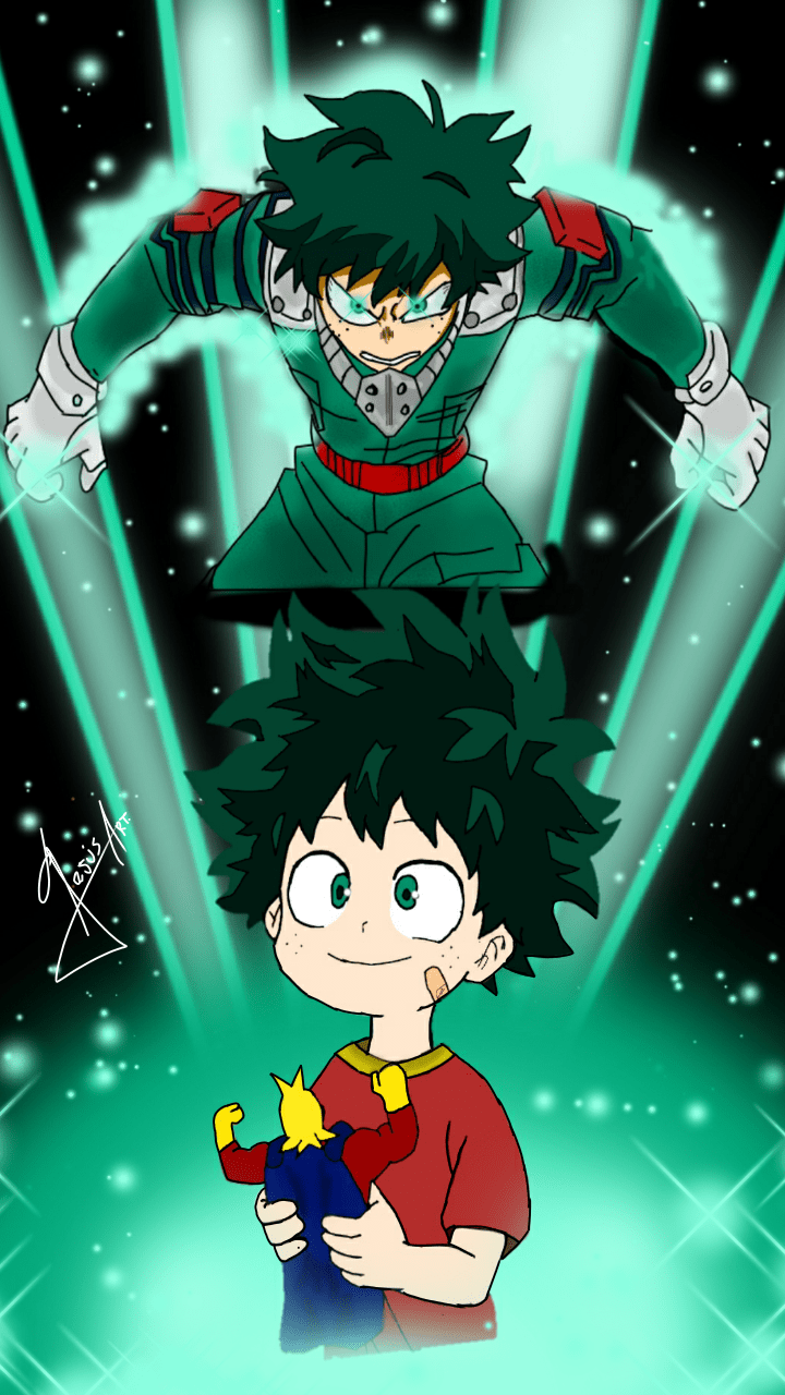 Deku Chibi Wallpapers - Top Free Deku Chibi Backgrounds - WallpaperAccess