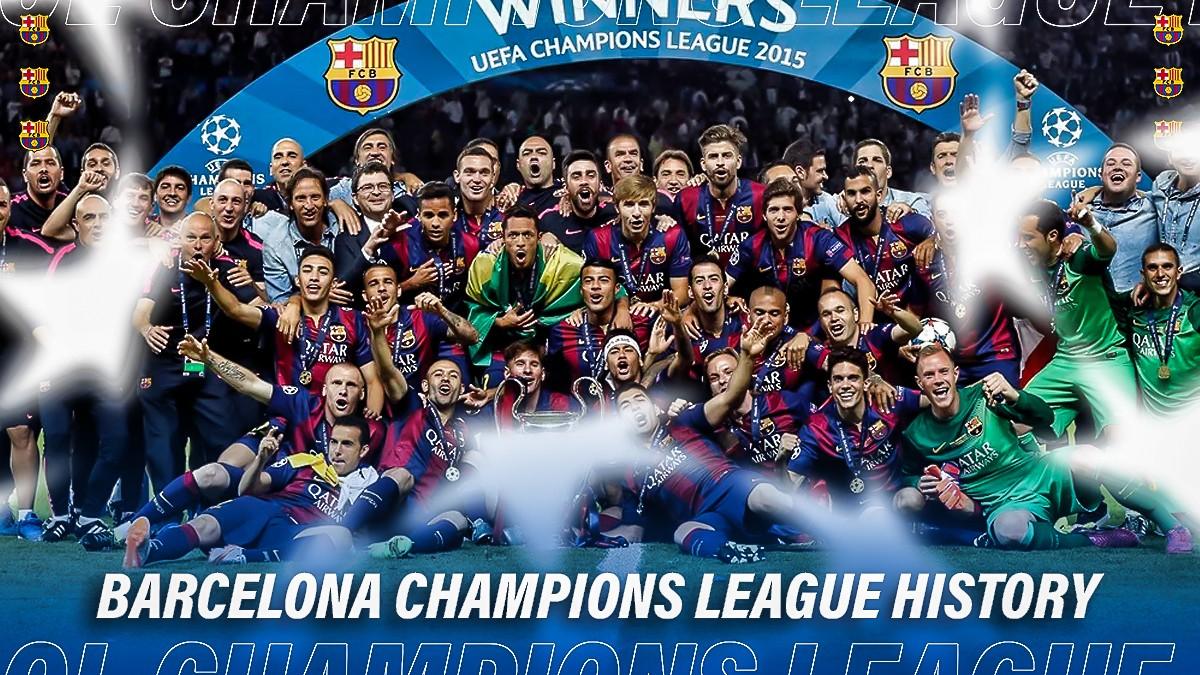 FC Barcelona Champions League Wallpapers - Top Free FC Barcelona ...