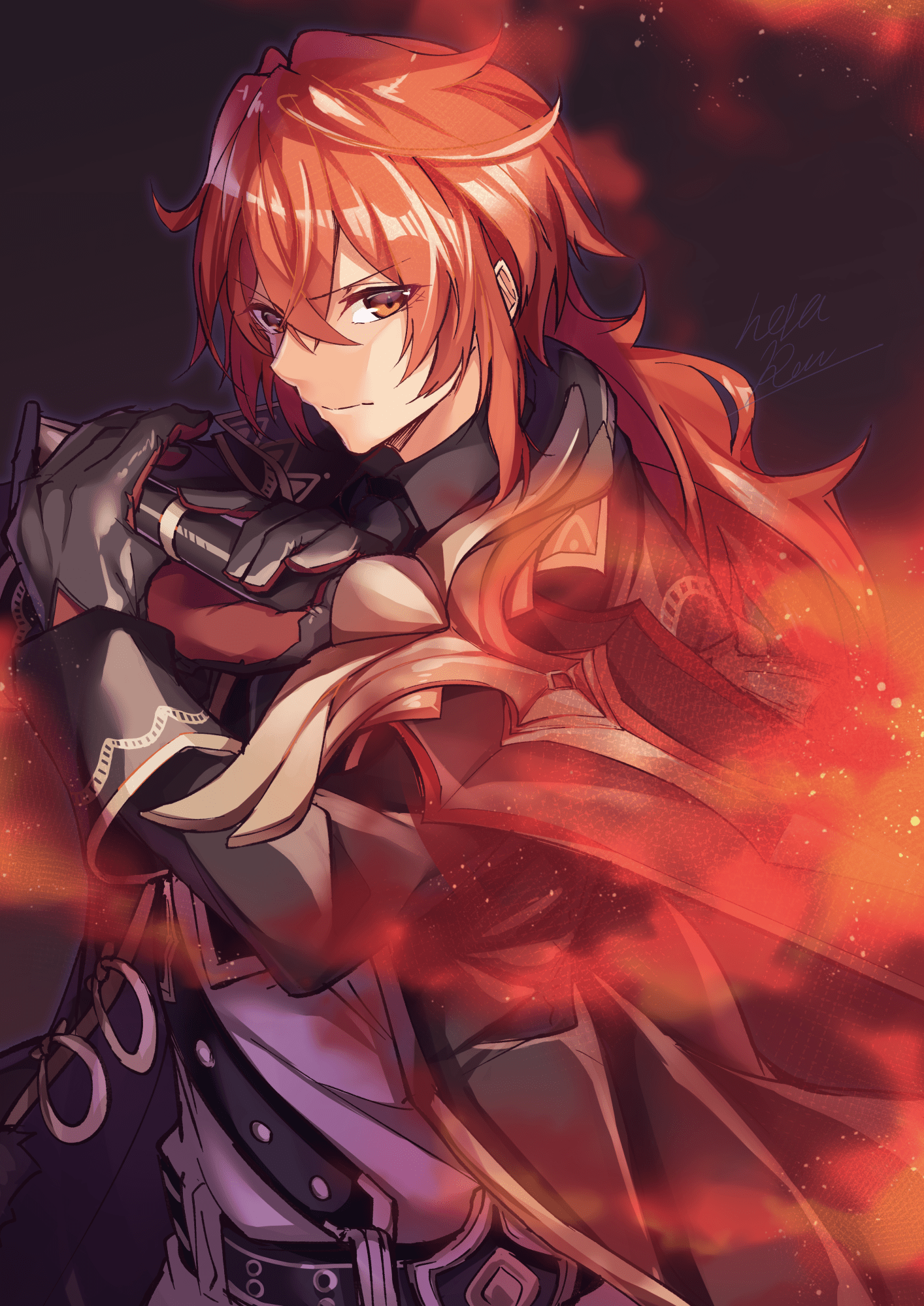 Diluc Genshin Impact Wallpapers - Top Free Diluc Genshin Impact ...