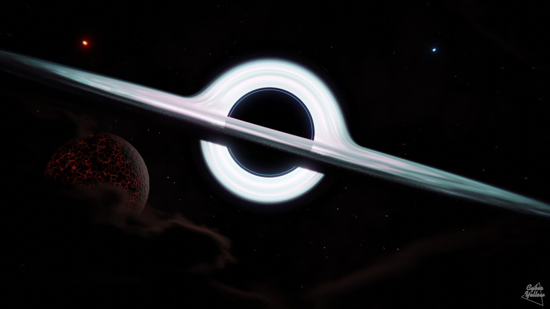 Black Hole 3D Wallpapers - Top Free Black Hole 3D Backgrounds ...