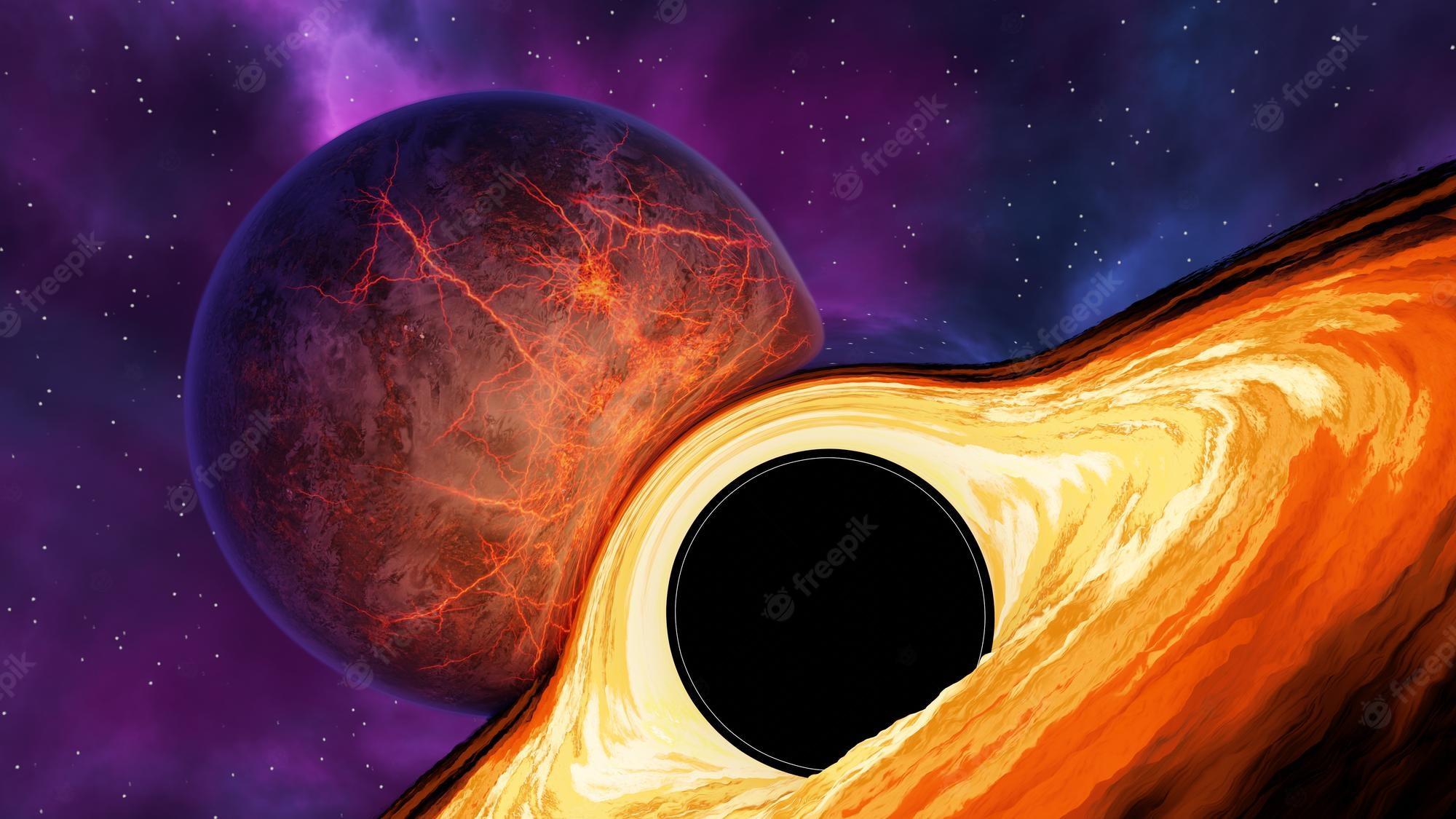 Black Hole 3D Wallpapers - Top Free Black Hole 3D Backgrounds ...