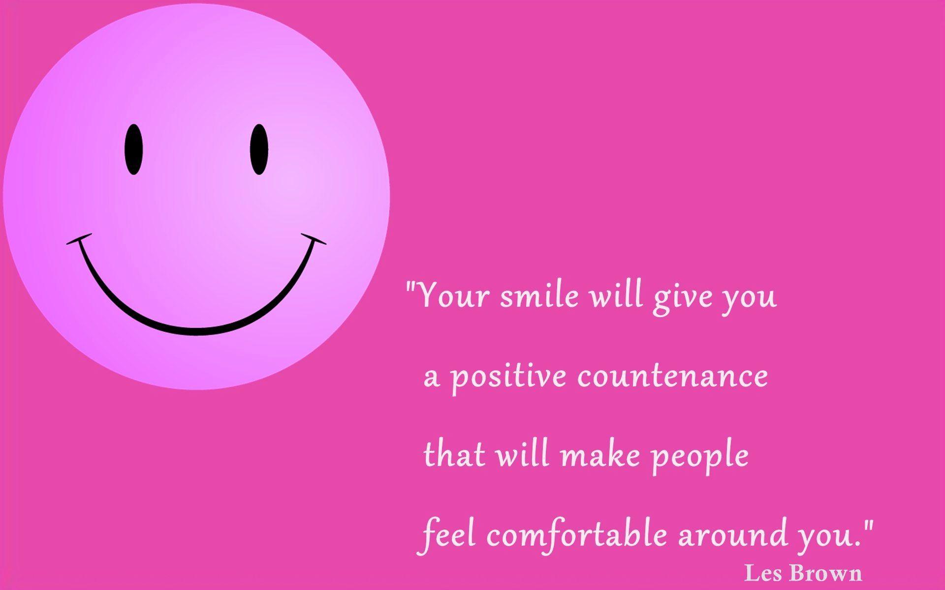 Smile Quotes Desktop Wallpapers - Top Free Smile Quotes Desktop ...