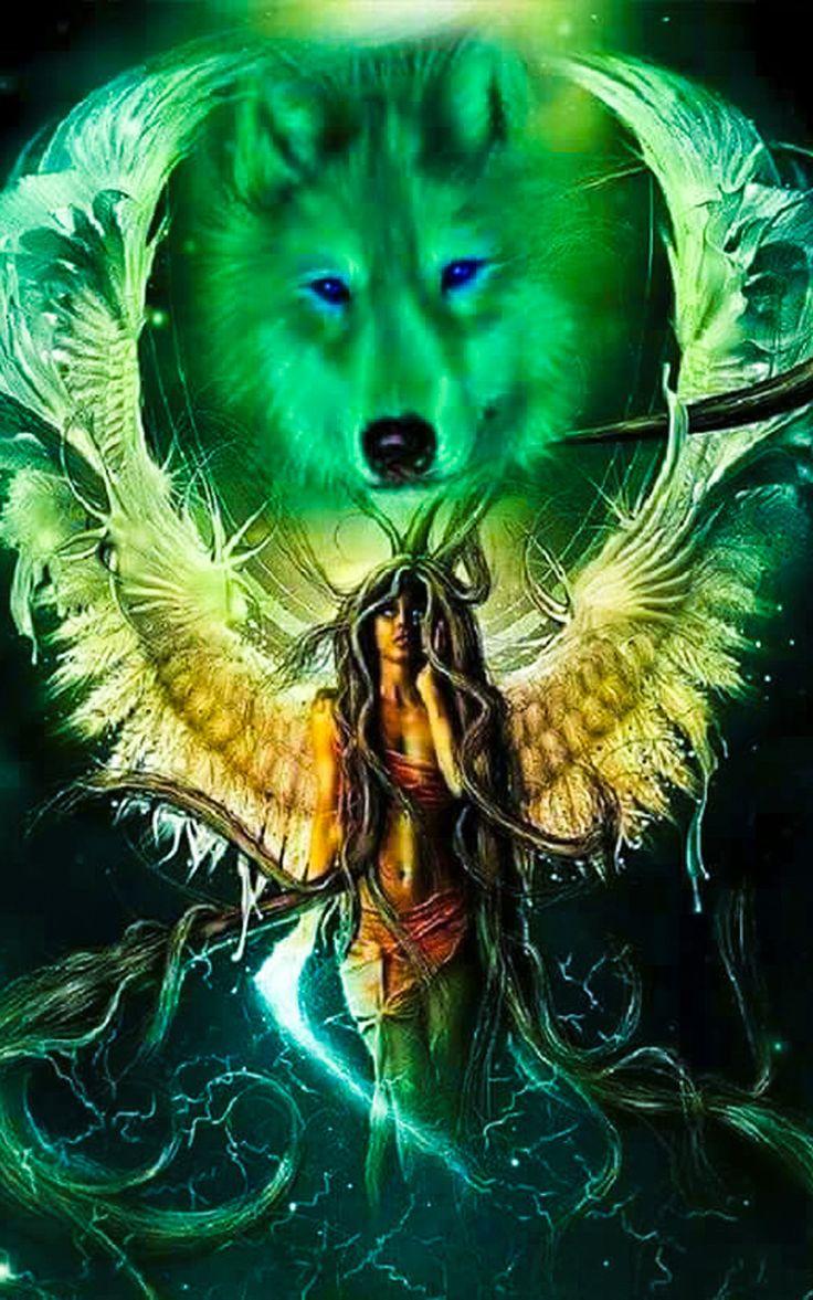 Native Indian Wolf Wallpapers - Top Free Native Indian Wolf Backgrounds ...