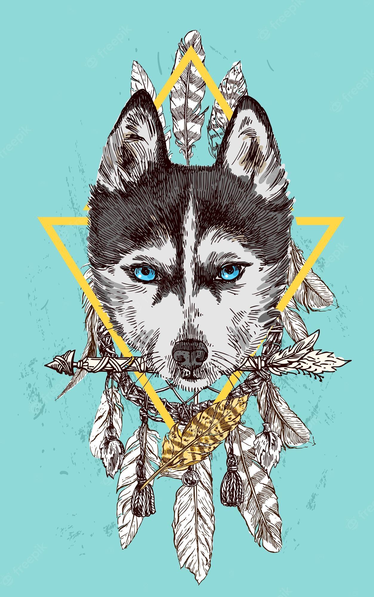 Native Indian Wolf Wallpapers - Top Free Native Indian Wolf Backgrounds ...