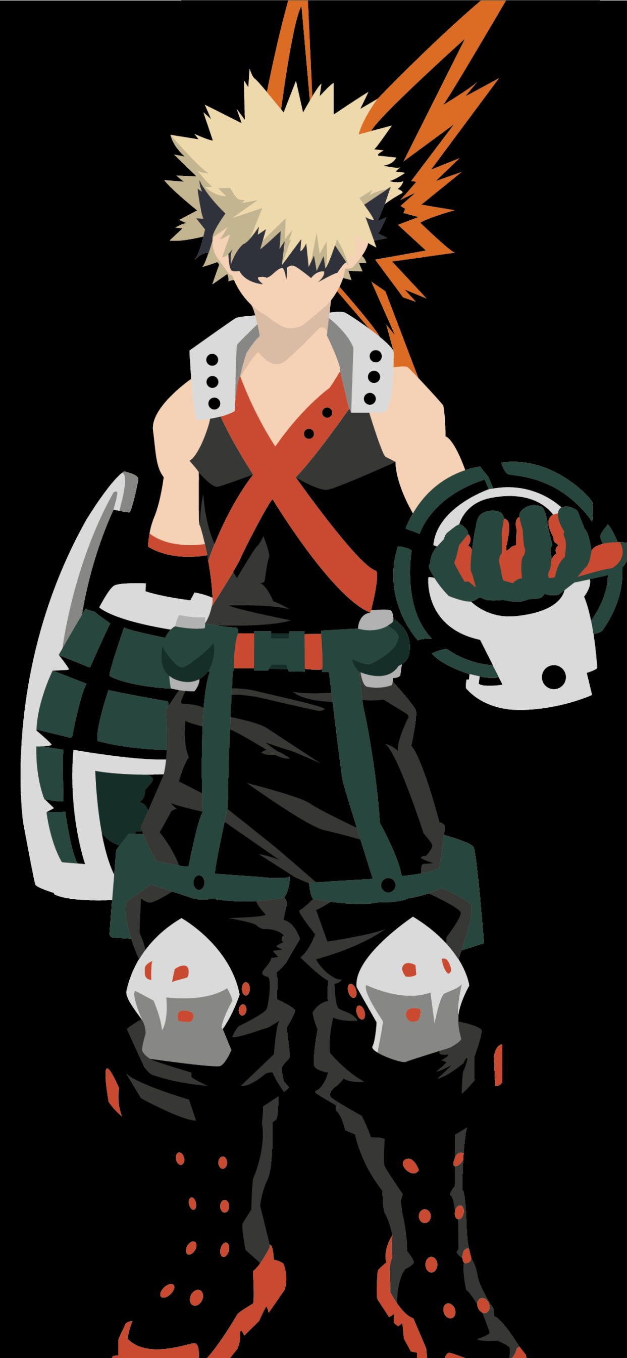 Bakugo Minimalist Wallpapers - Top Free Bakugo Minimalist Backgrounds ...