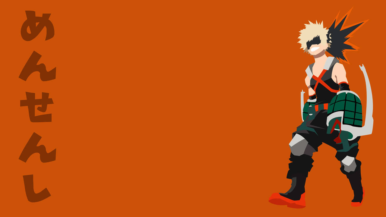 Bakugo Minimalist Wallpapers - Top Free Bakugo Minimalist Backgrounds ...