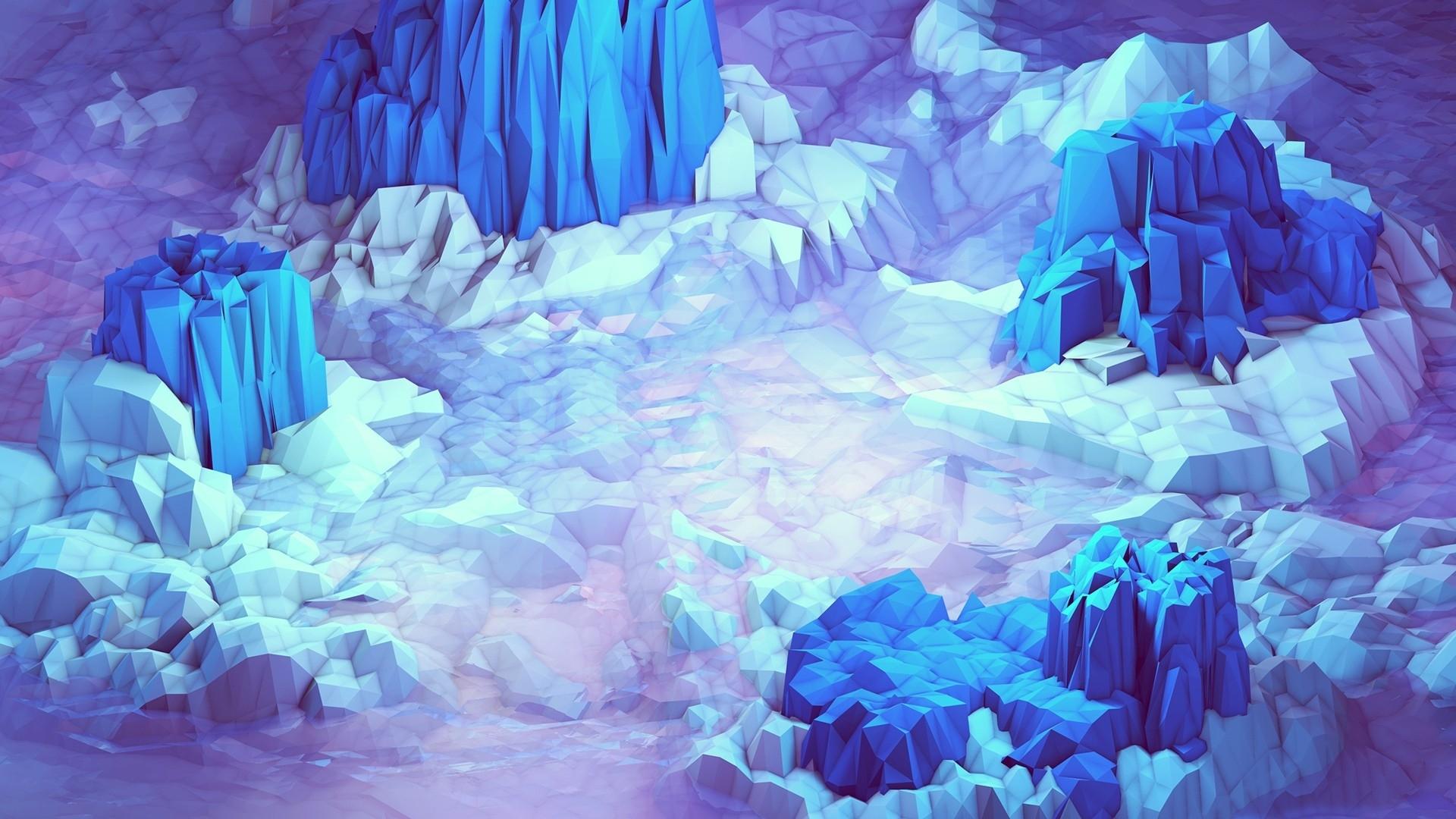 Blue Crystal Desktop Wallpapers - Top Free Blue Crystal Desktop ...