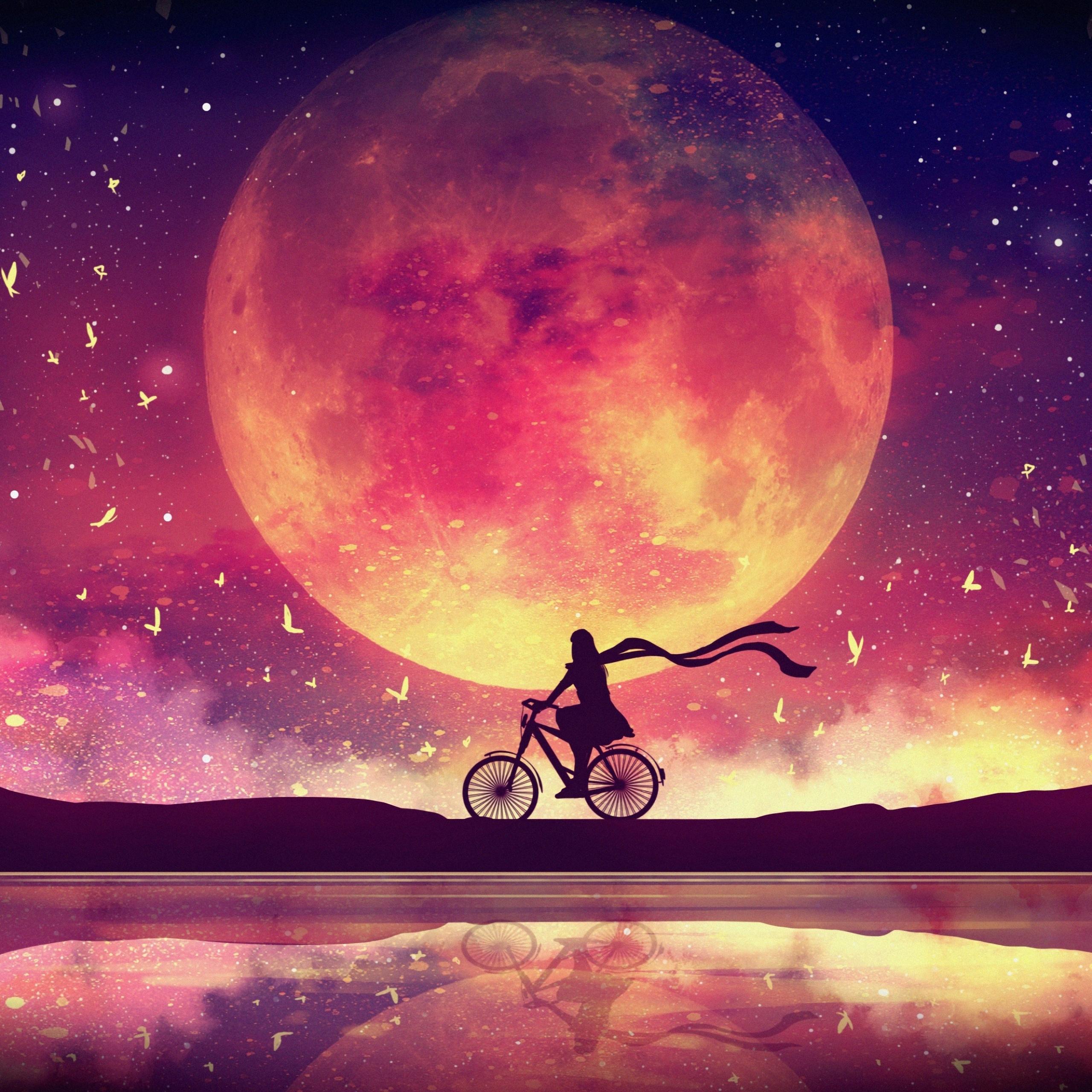 Pink and Blue Moon Wallpapers - Top Free Pink and Blue Moon Backgrounds ...