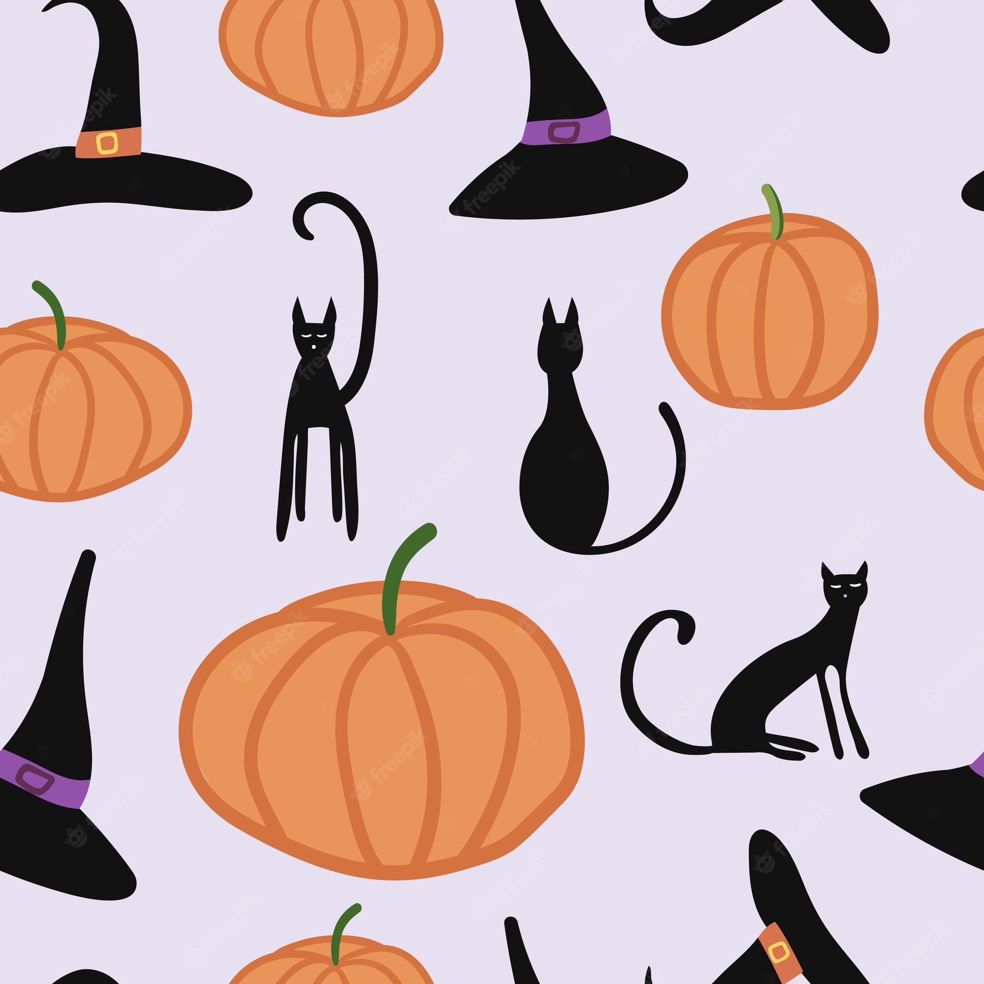Halloween Cat Wallpapers - Top Free Halloween Cat Backgrounds ...
