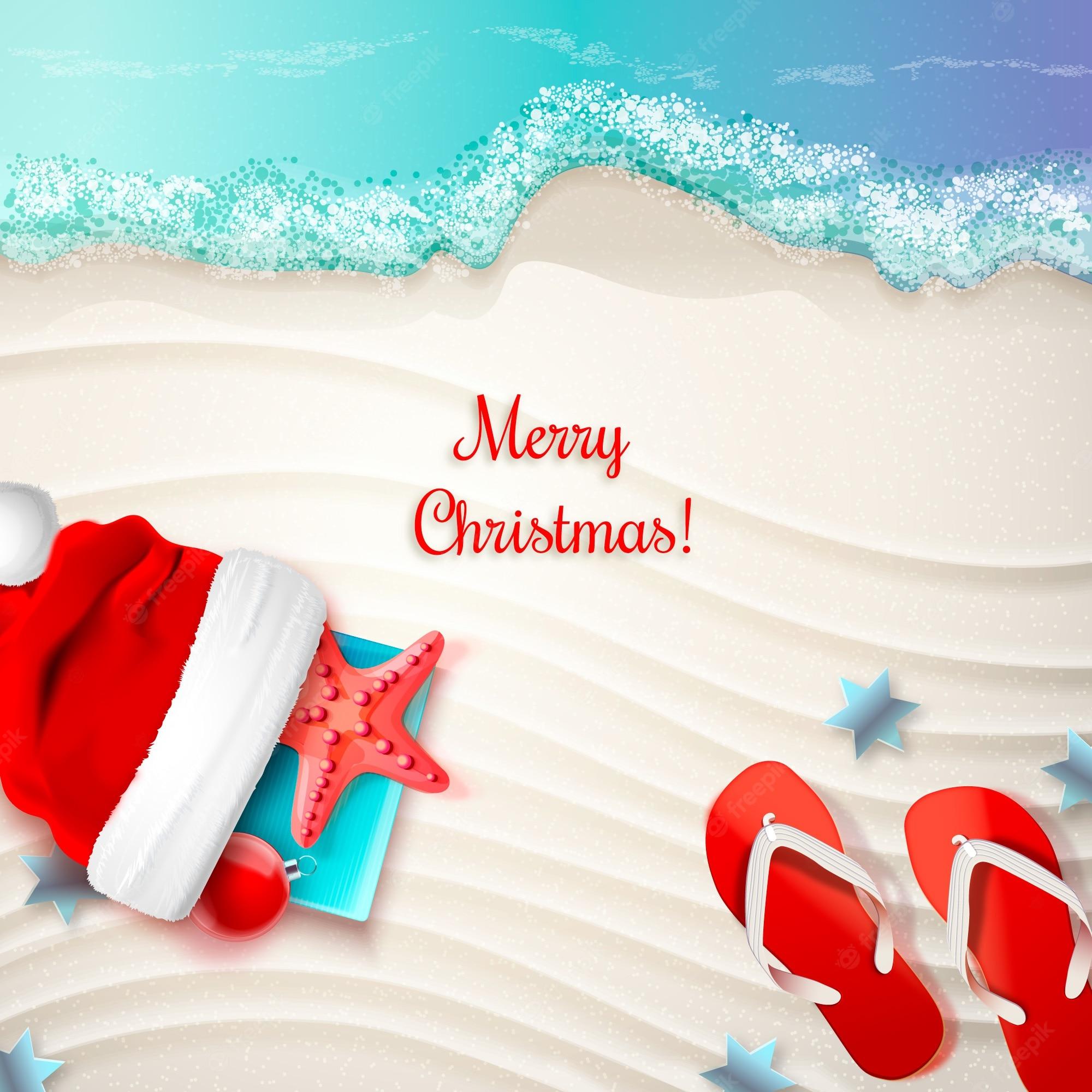 Summer Christmas Wallpapers - Top Free Summer Christmas Backgrounds ...