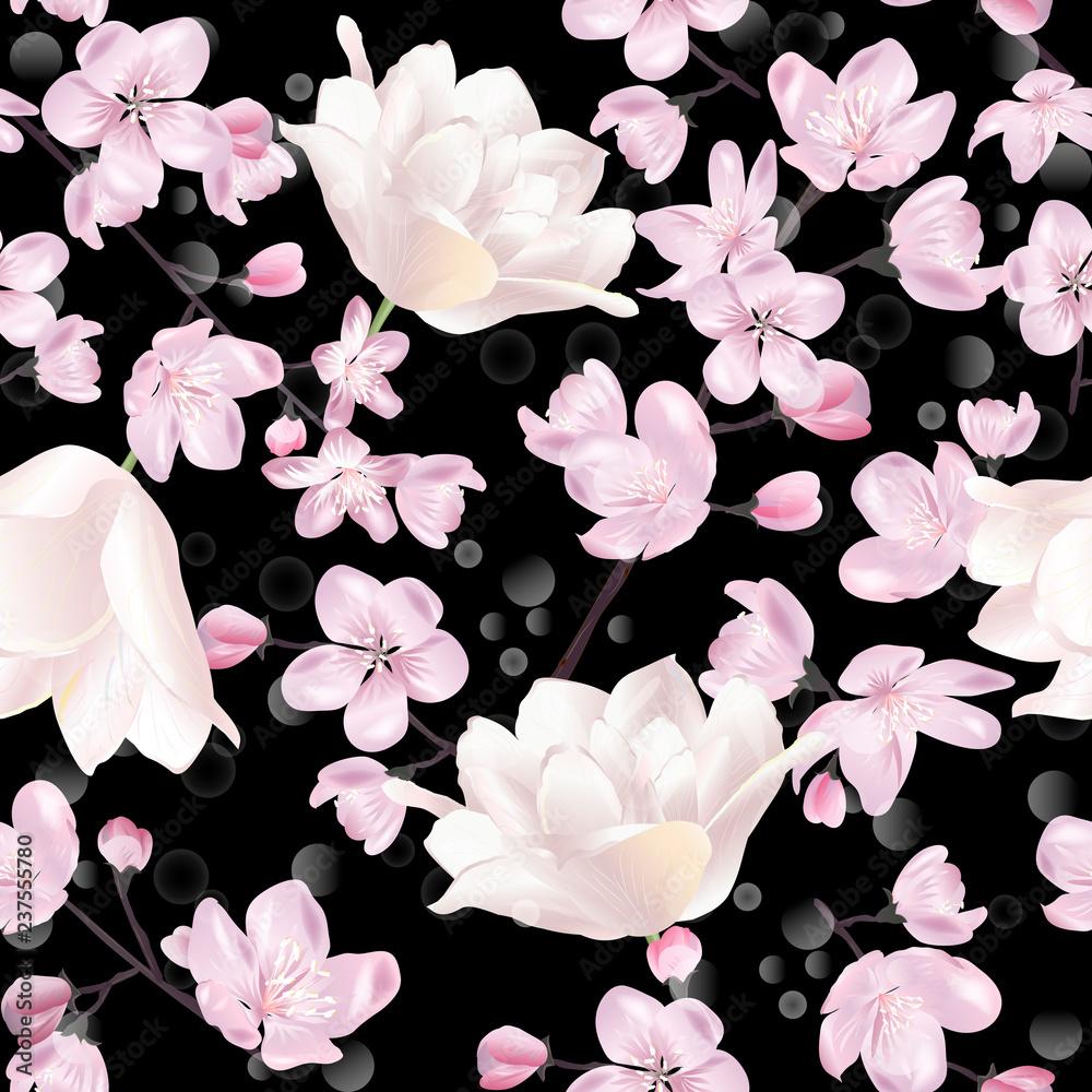 Black Sakura Wallpapers - Top Free Black Sakura Backgrounds ...