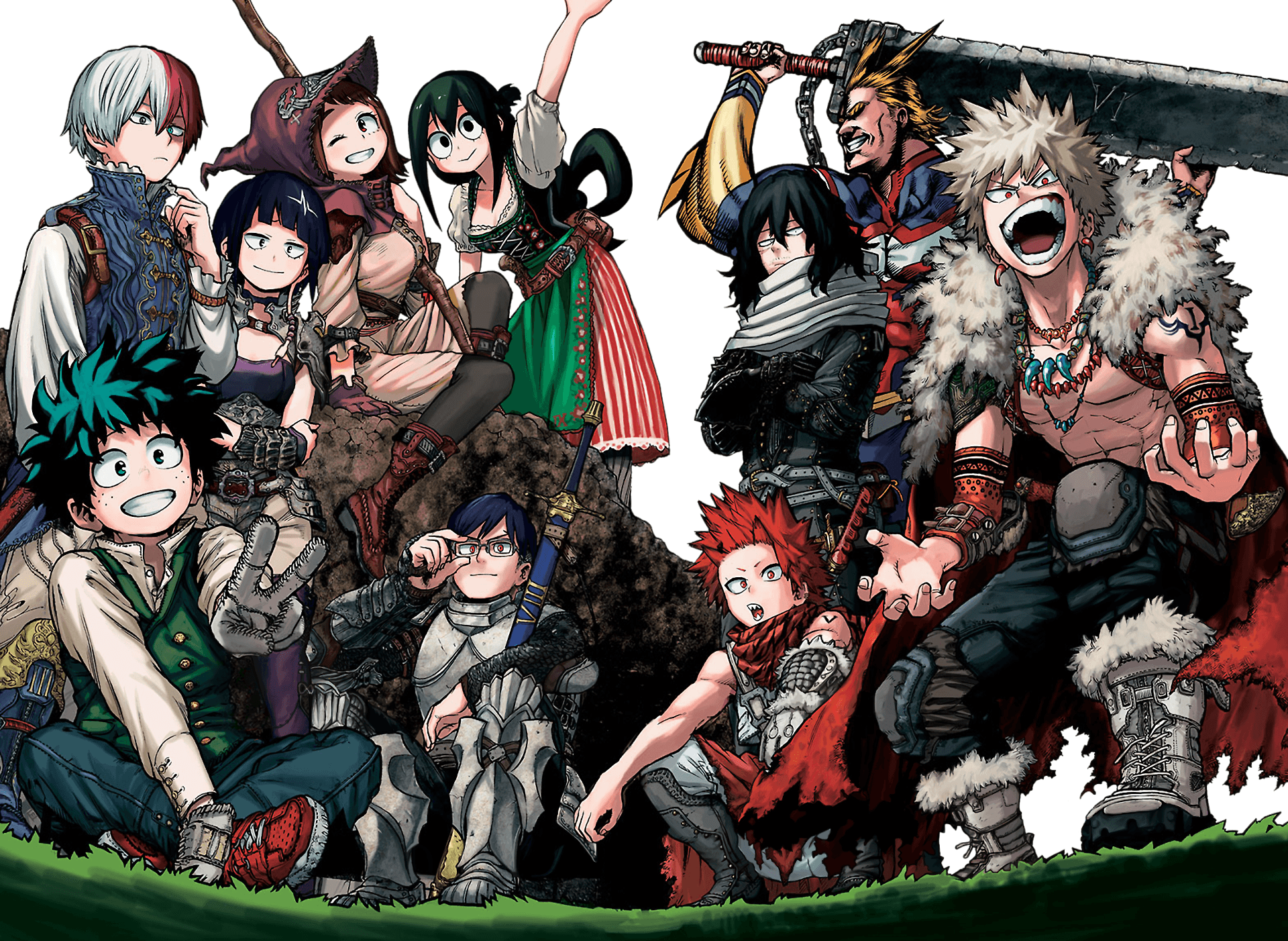 MHA Christmas Wallpapers - Top Free MHA Christmas Backgrounds ...