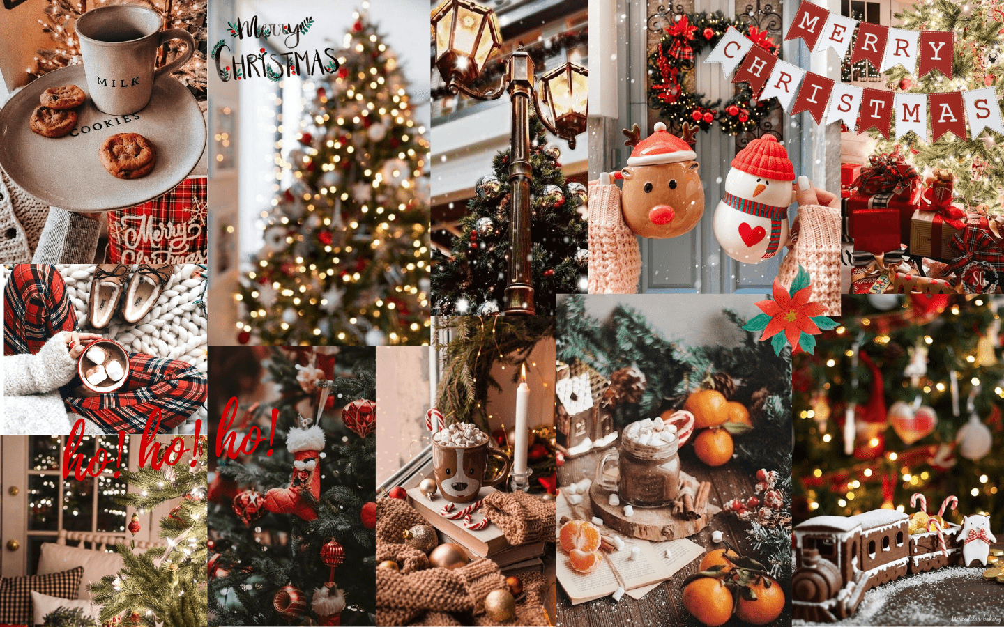 Christmas Collage Desktop Wallpapers - Top Free Christmas Collage ...