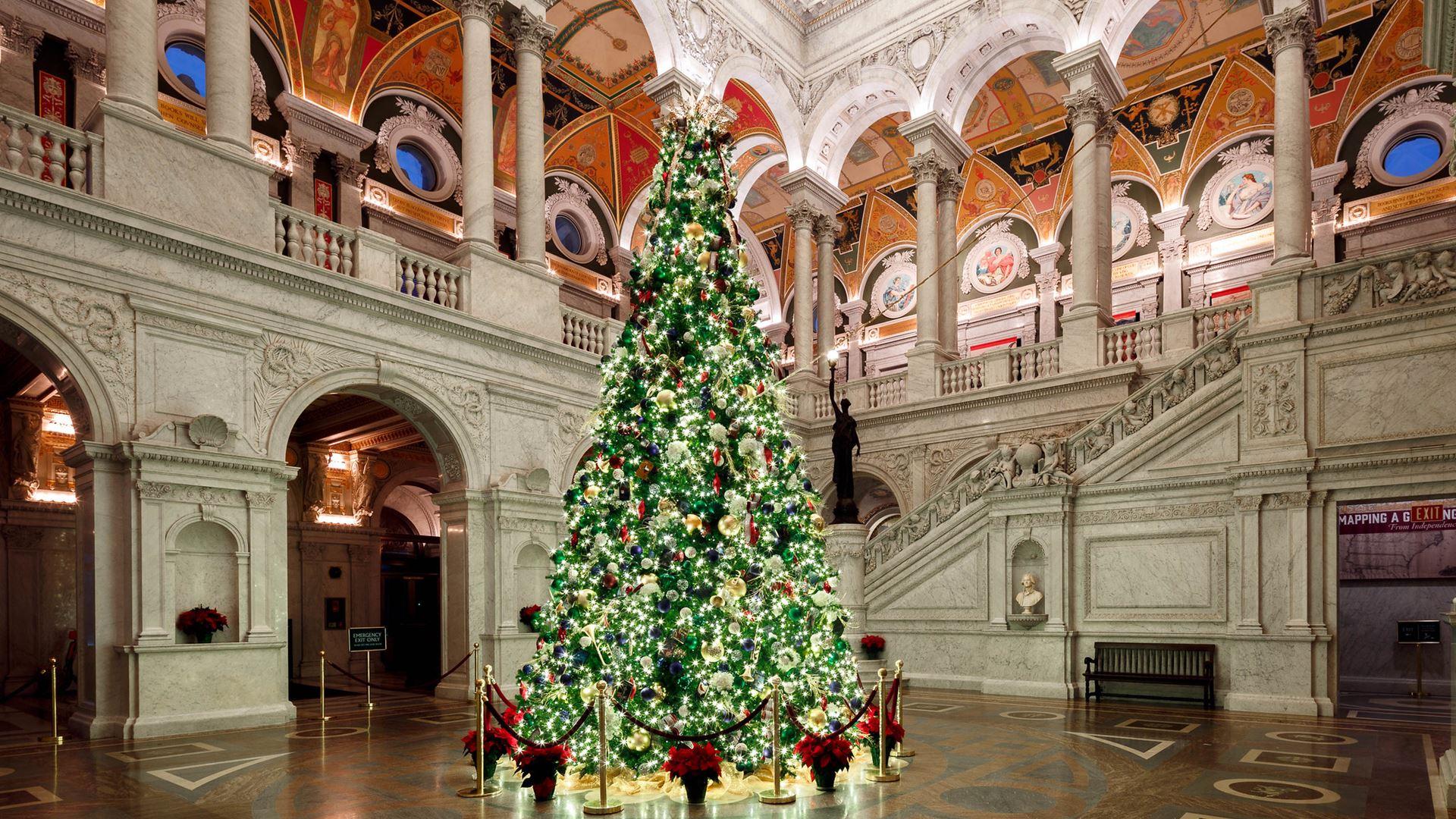 Christmas Library Wallpapers - Top Free Christmas Library Backgrounds ...