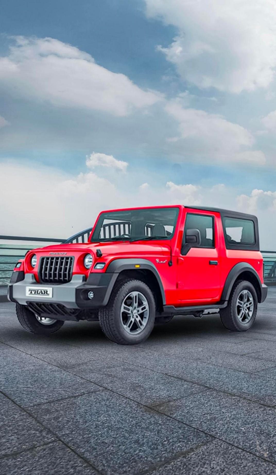 New Mahindra Thar Wallpapers - Top Free New Mahindra Thar Backgrounds ...