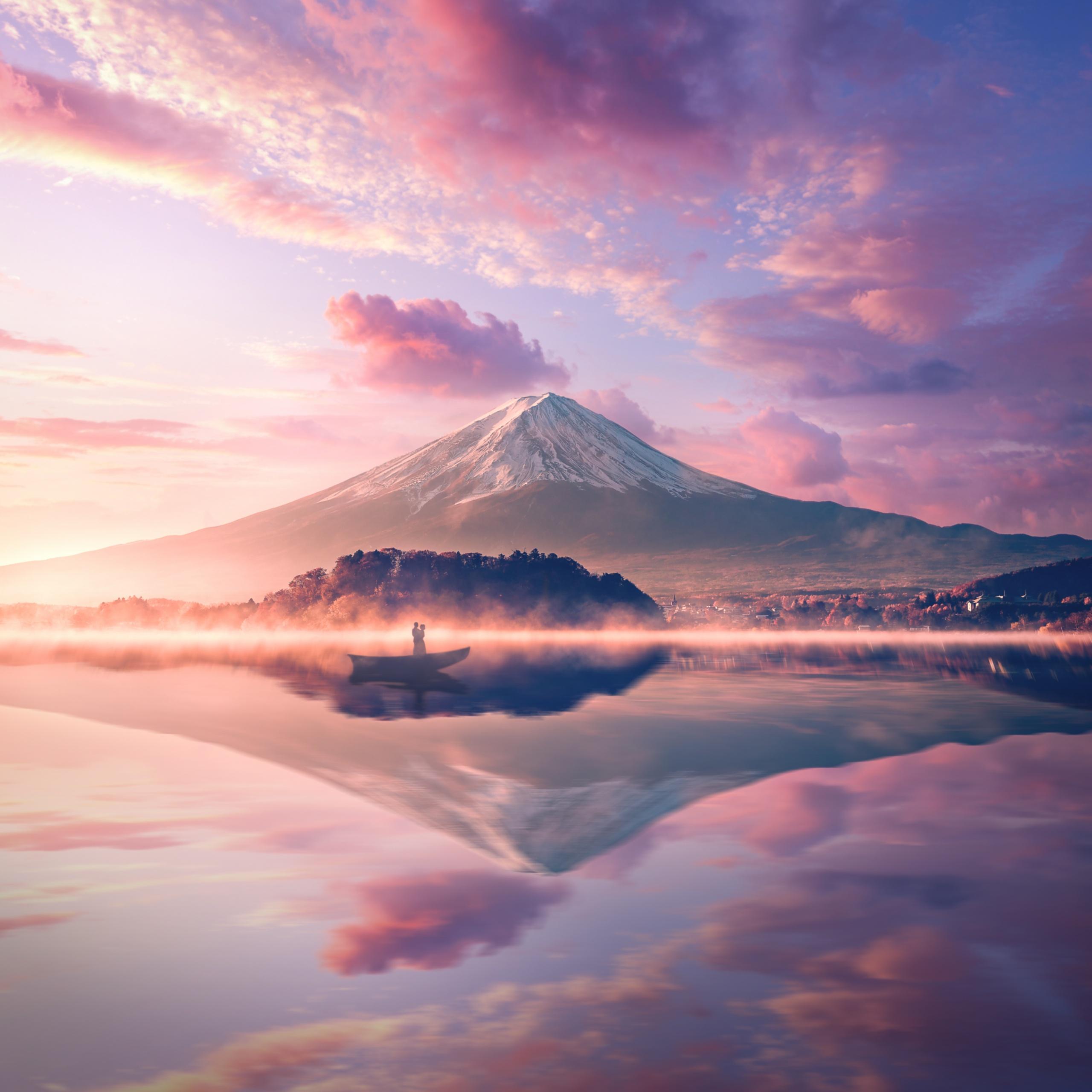 Mount Fuji Art Wallpapers - Top Free Mount Fuji Art Backgrounds - WallpaperAccess