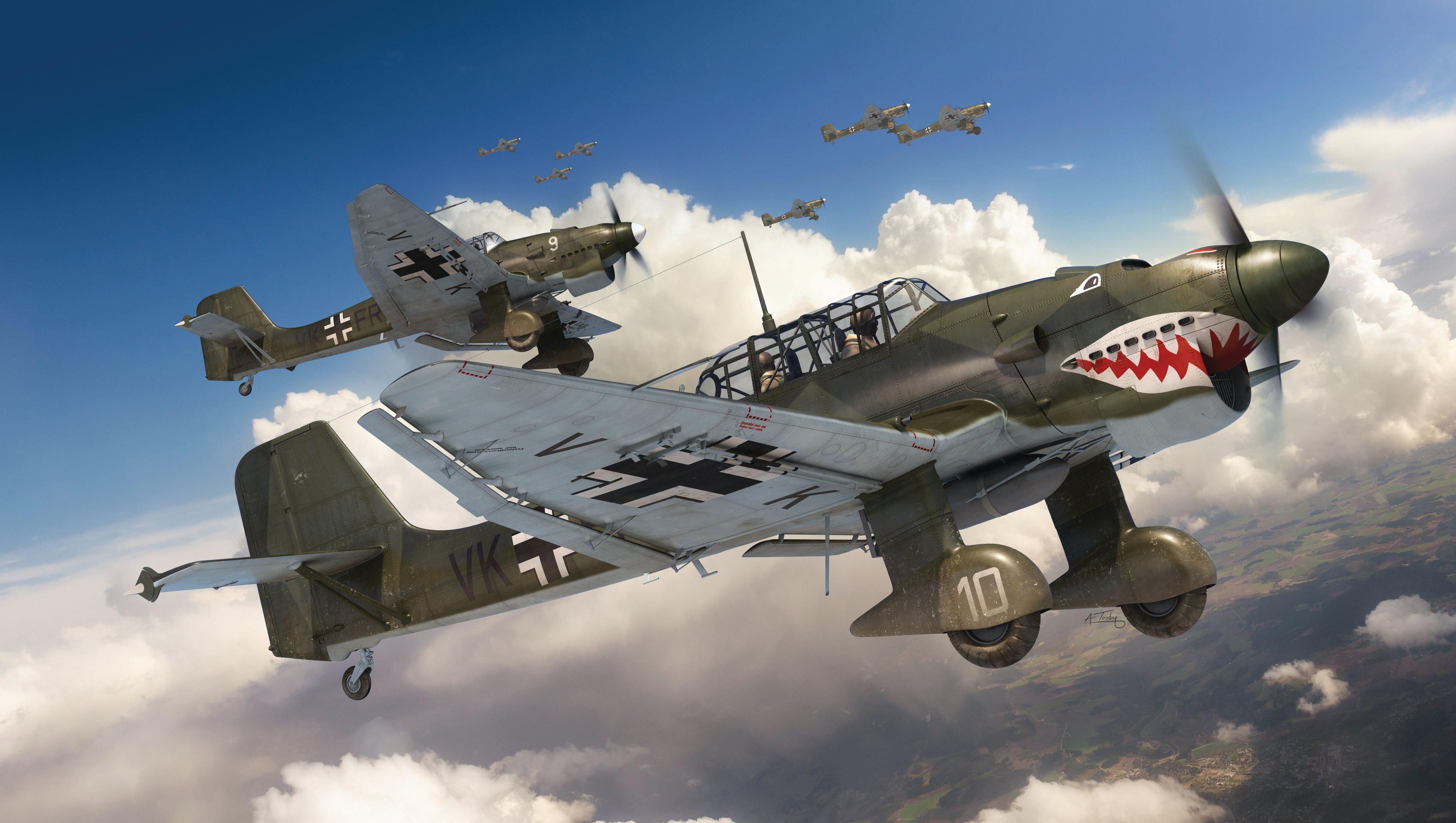 Junkers Ju 87 Wallpapers - Top Free Junkers Ju 87 Backgrounds ...