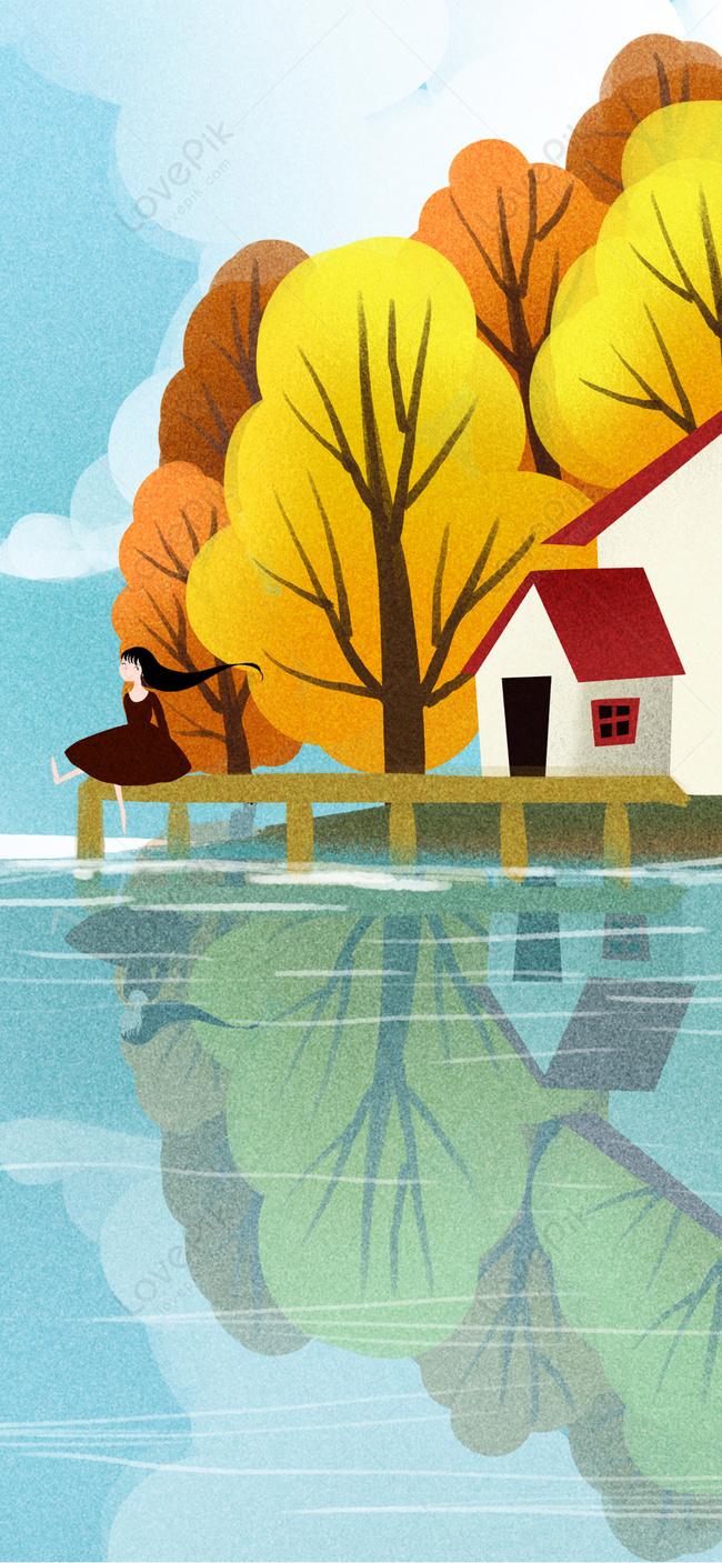 Fall Illustration Wallpapers - Top Free Fall Illustration Backgrounds - WallpaperAccess