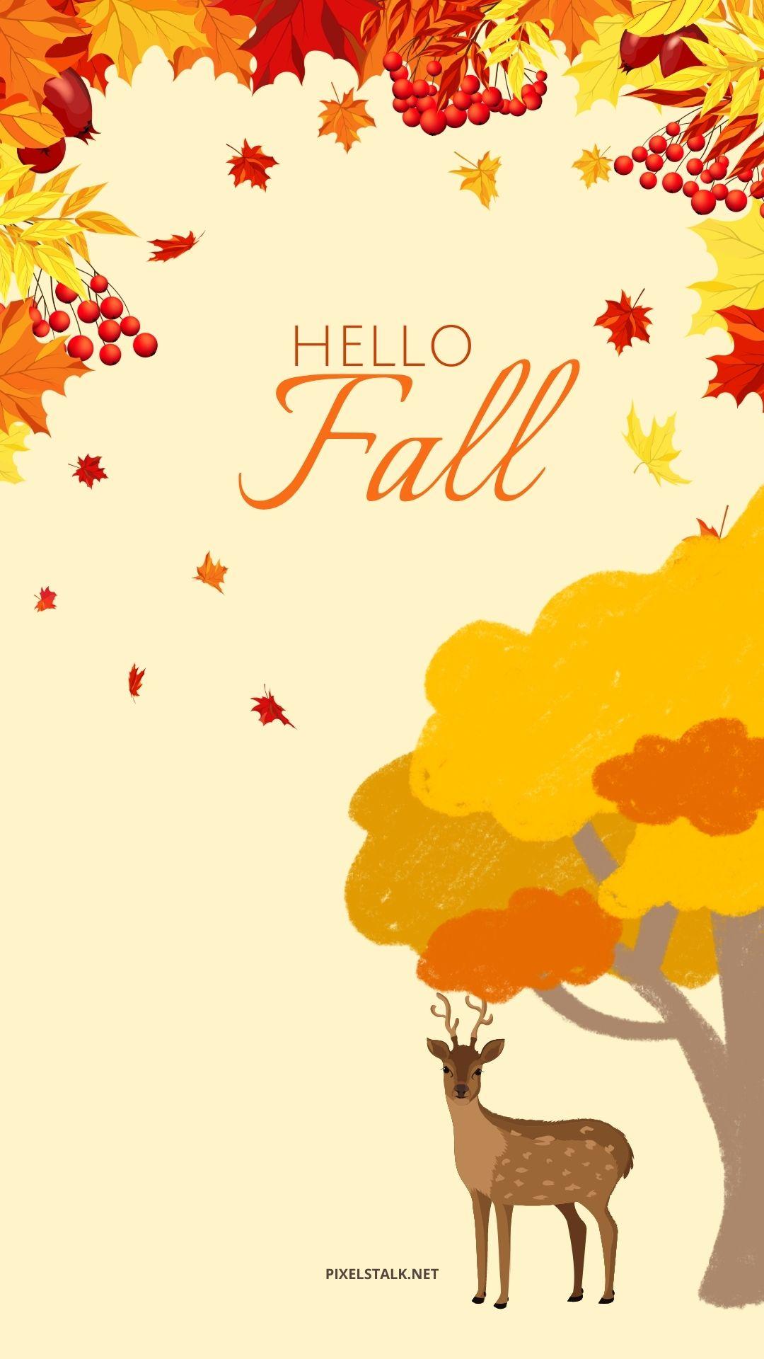 Fall Illustration Wallpapers - Top Free Fall Illustration Backgrounds - WallpaperAccess