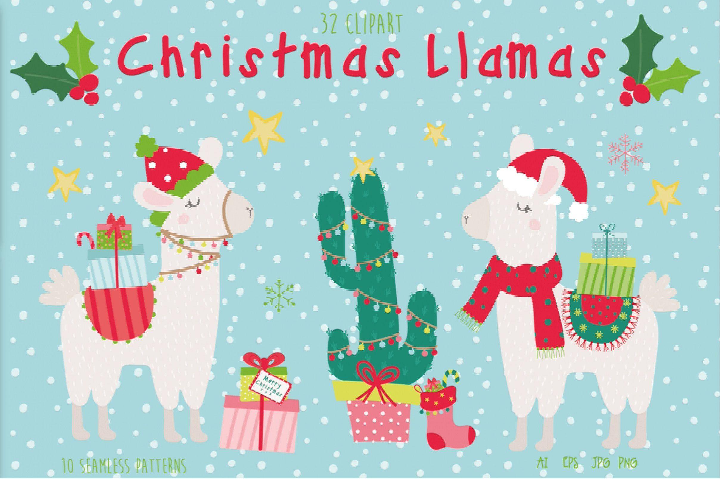 Christmas Llama Wallpapers - Top Free Christmas Llama Backgrounds ...
