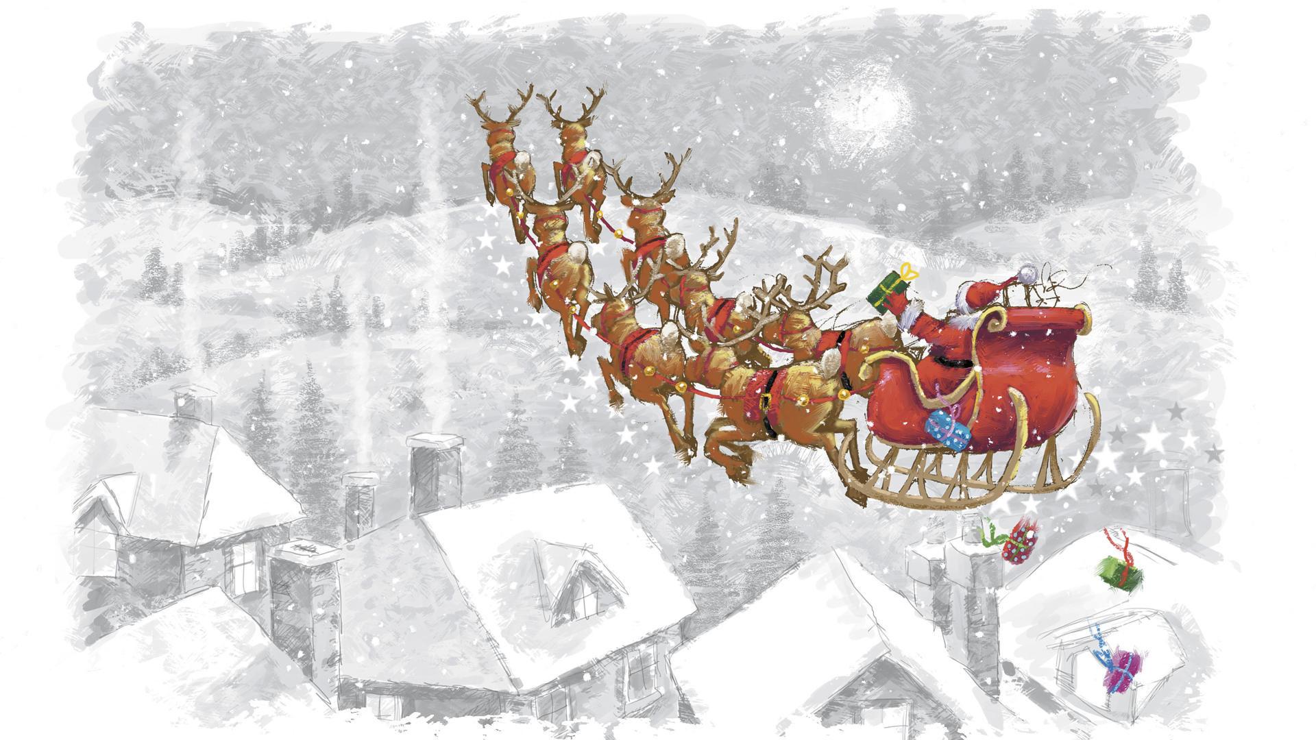 Christmas Sled Wallpapers - Top Free Christmas Sled Backgrounds ...
