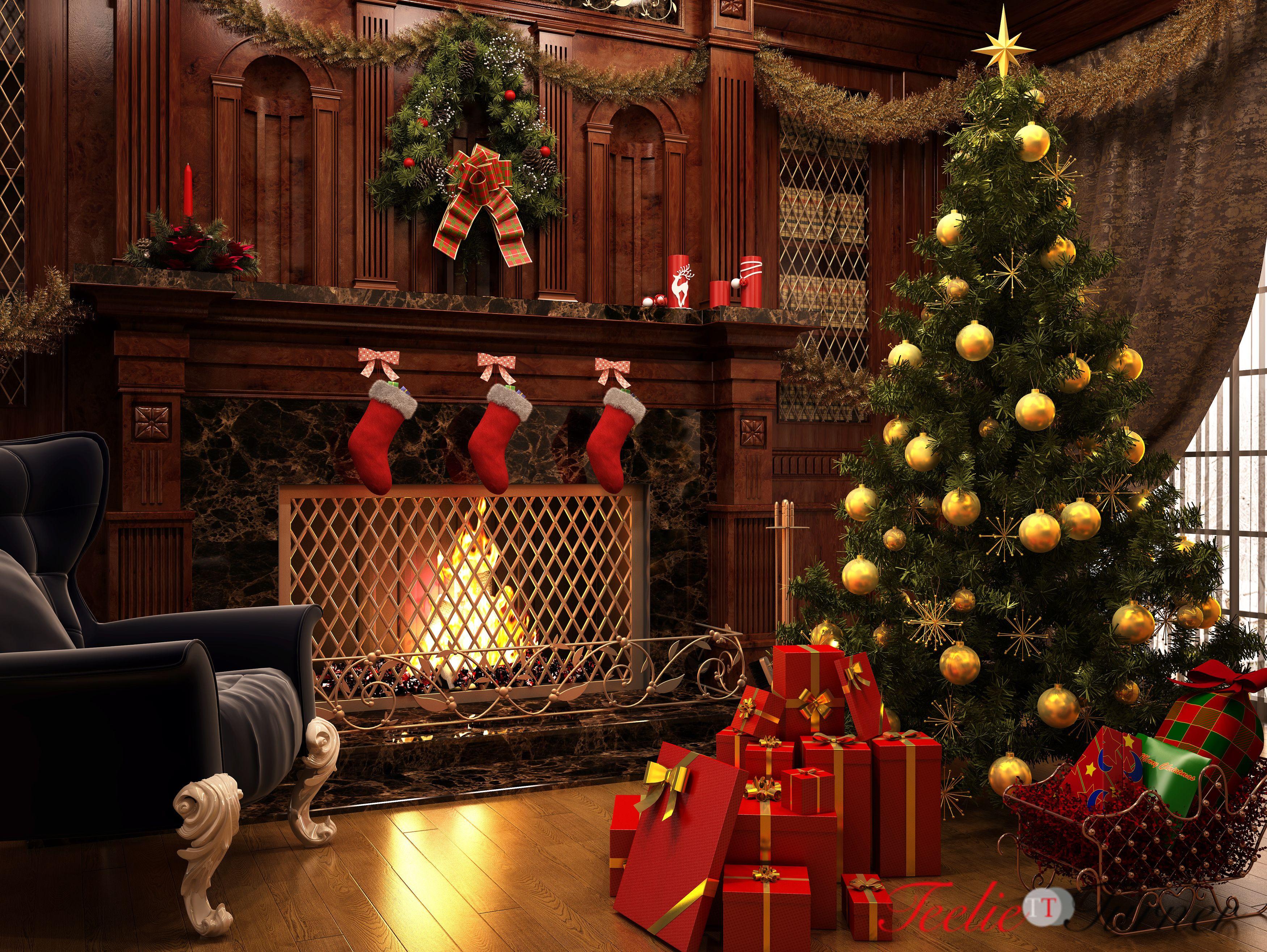 Indoor Christmas Tree Wallpapers - Top Free Indoor Christmas Tree ...