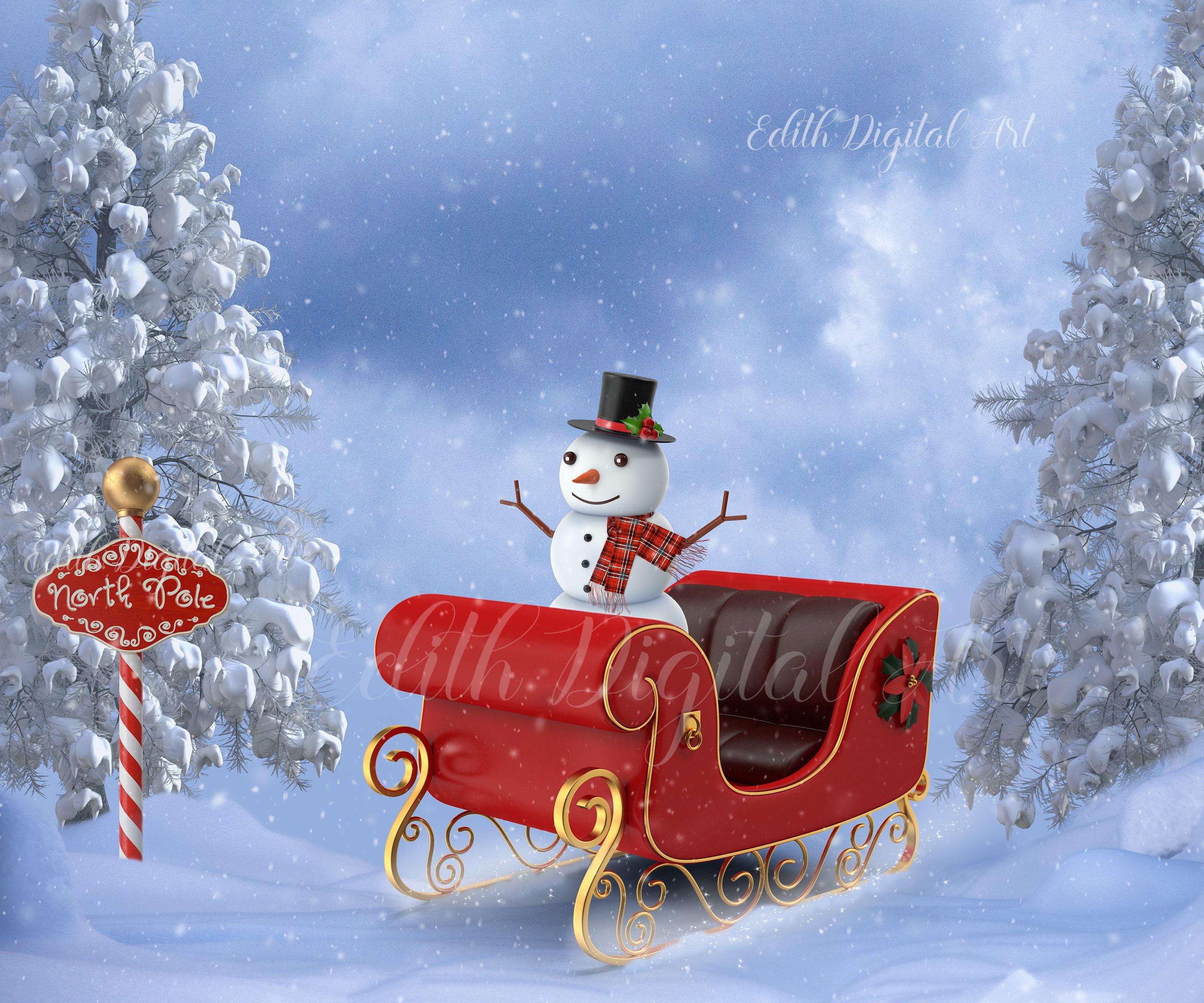 Christmas Sled Wallpapers - Top Free Christmas Sled Backgrounds ...
