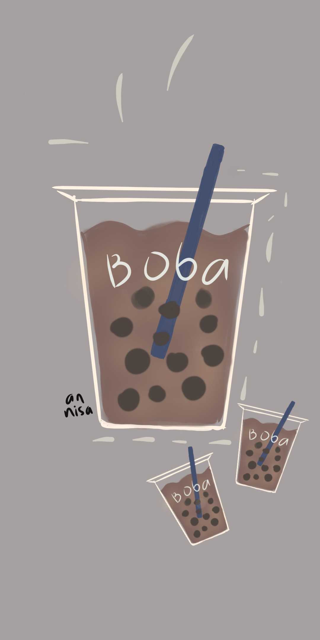 Cute Boba Wallpapers - Top Free Cute Boba Backgrounds - WallpaperAccess