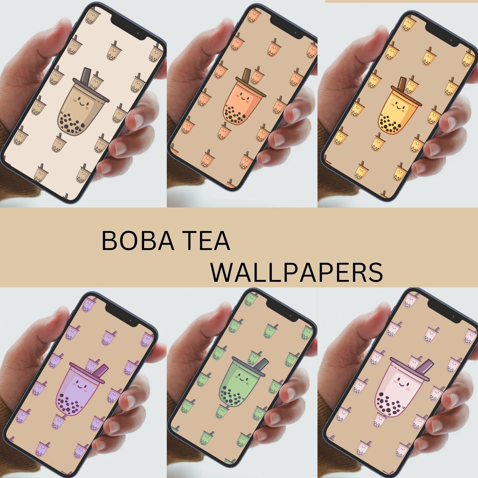Cute Boba Wallpapers - Top Free Cute Boba Backgrounds - WallpaperAccess