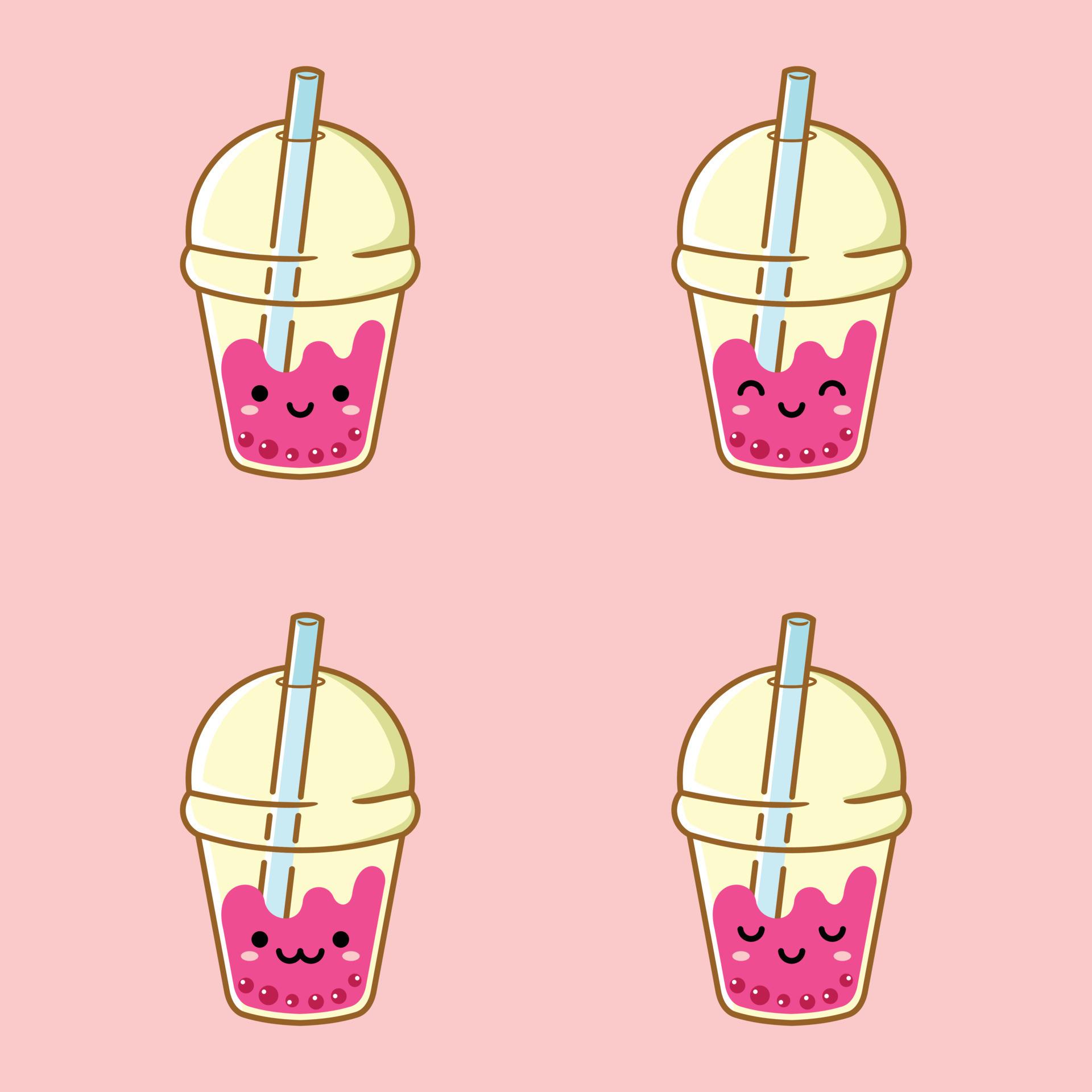 Cute Boba Wallpapers - Top Free Cute Boba Backgrounds - WallpaperAccess