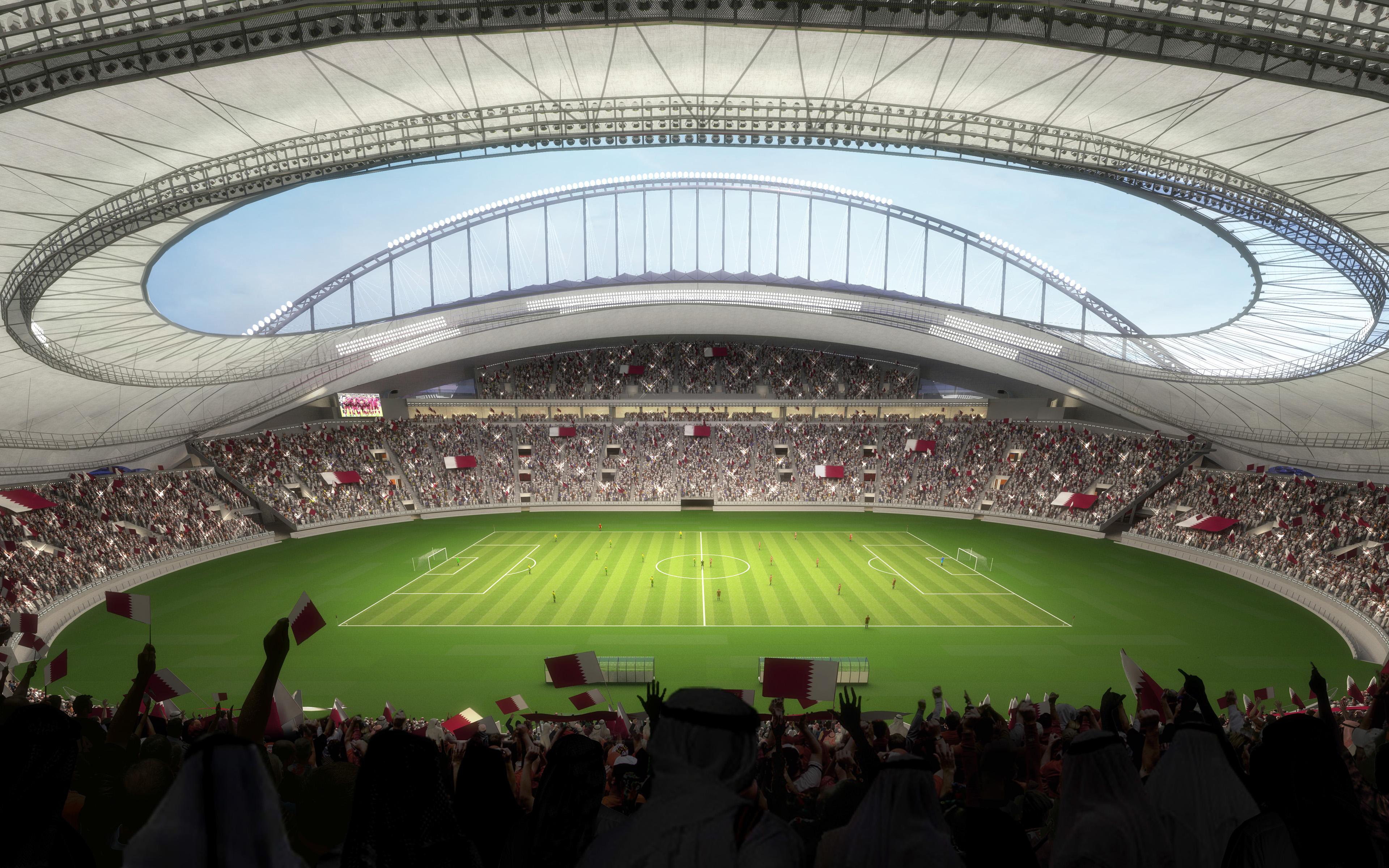 Qatar Stadium Wallpapers - Top Free Qatar Stadium Backgrounds ...