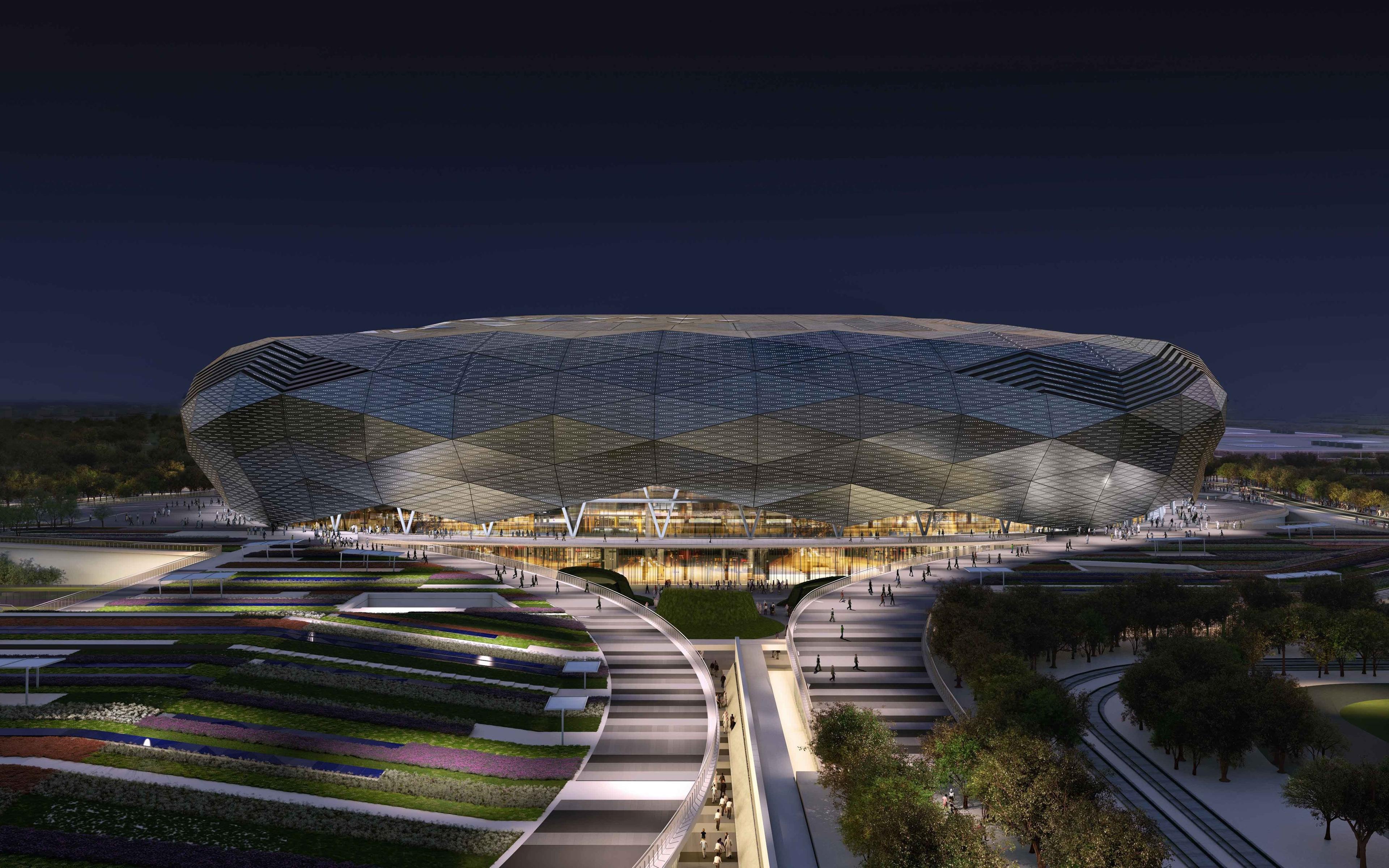 Qatar Stadium Wallpapers - Top Free Qatar Stadium Backgrounds ...