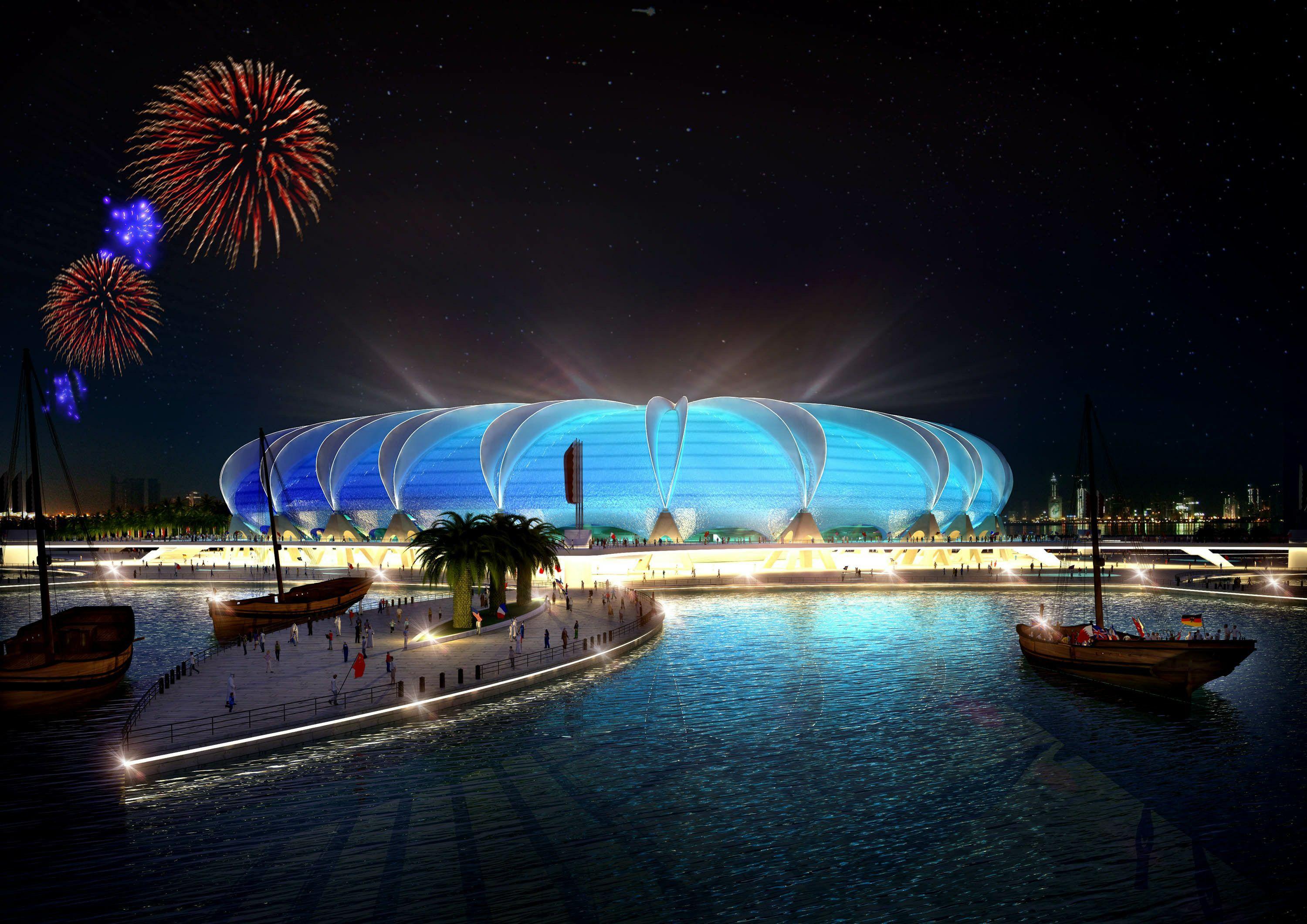 Qatar Stadium Wallpapers - Top Free Qatar Stadium Backgrounds ...